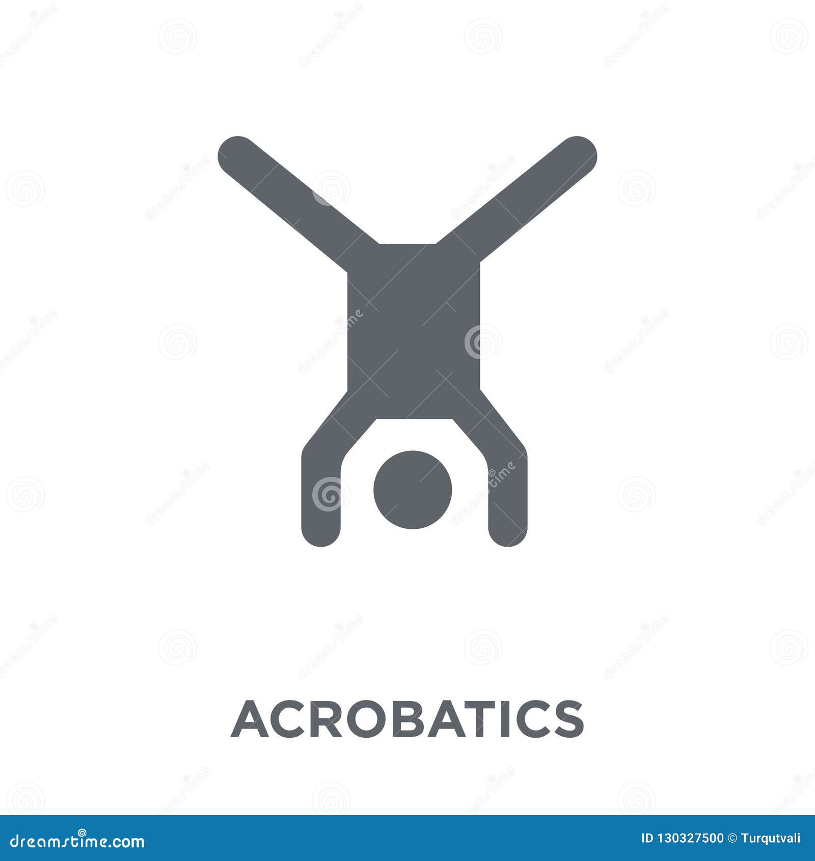 Acrobatics Icon. Trendy Acrobatics Logo Concept On White Background ...