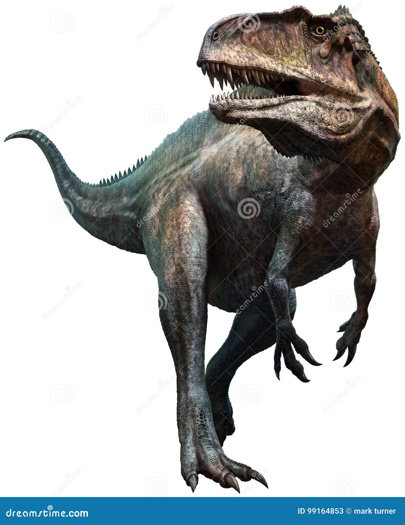 Acrocanthosaurus stock illustration. Illustration of dinosaur - 99164853