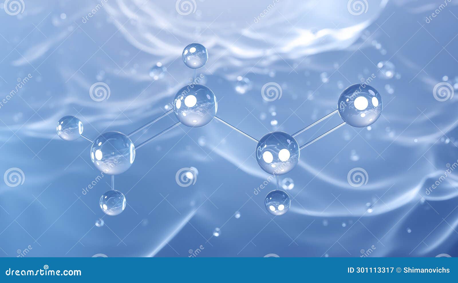 Acrolein Molecular Structure, 3d Model Molecule, Unsaturated Aldehyde ...