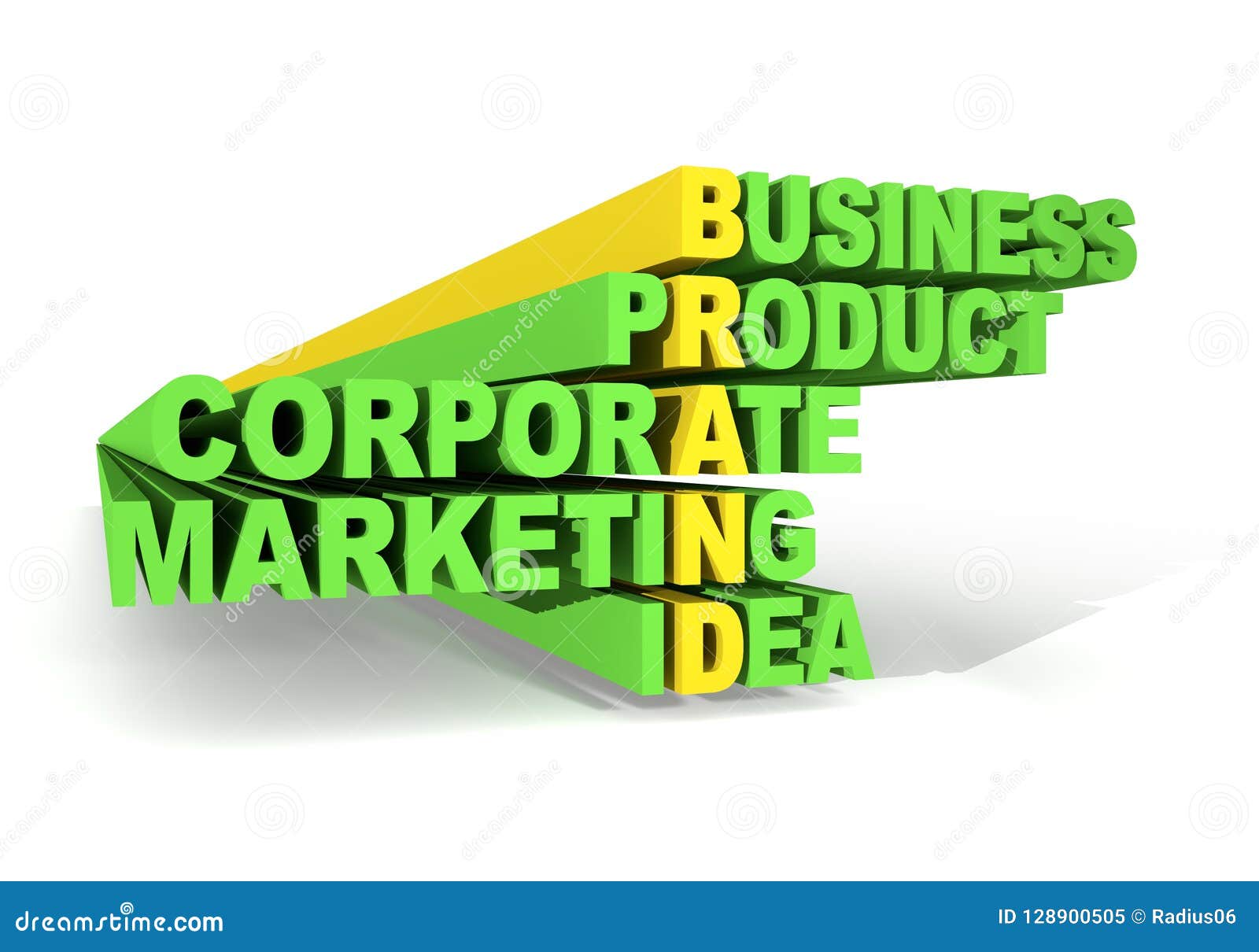Business concept acronym stock illustration. Illustration of corporate ...