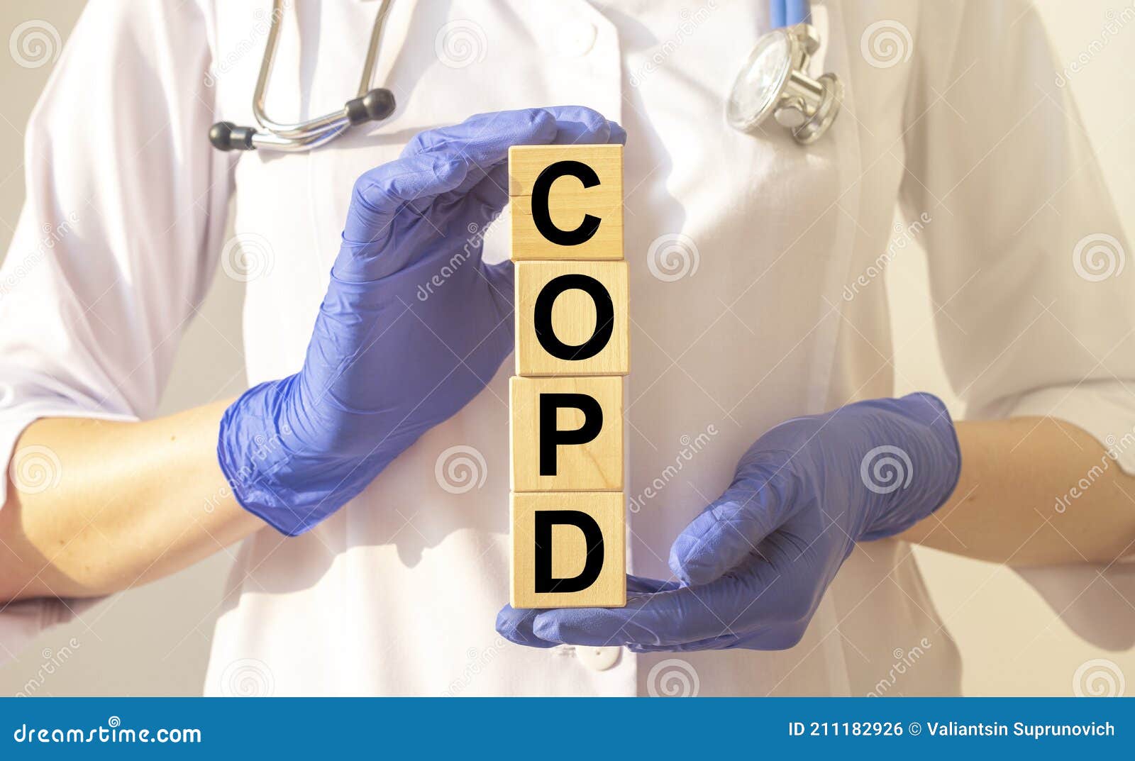 Acronym COPD. Lung Chronic Disease Concept Stock Photo - Image of ...