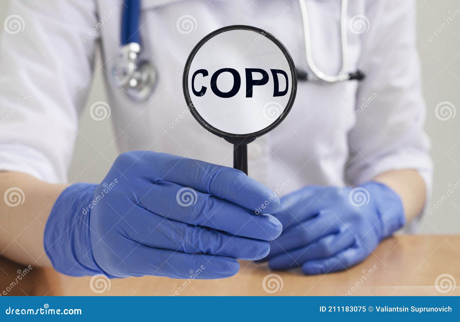 Acronym COPD. Lung Chronic Disease Concept Stock Image - Image of ...