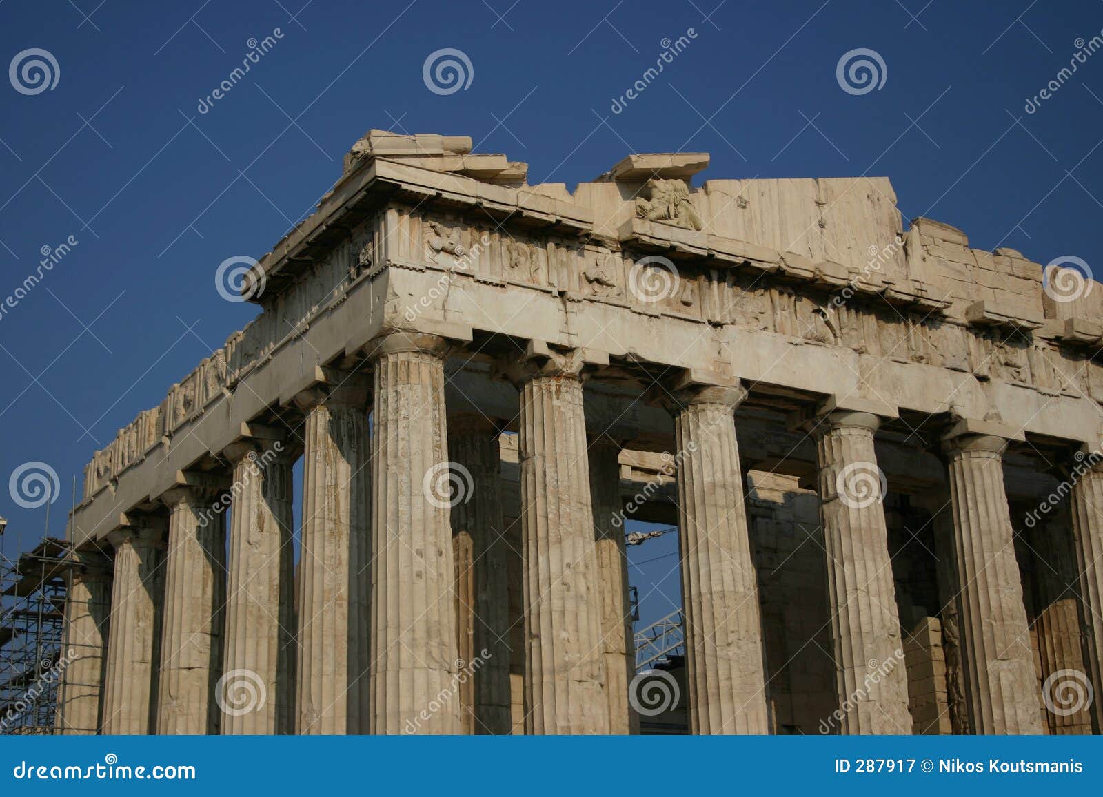 Acroplis stock image. Image of statue, greece, ancient - 287917
