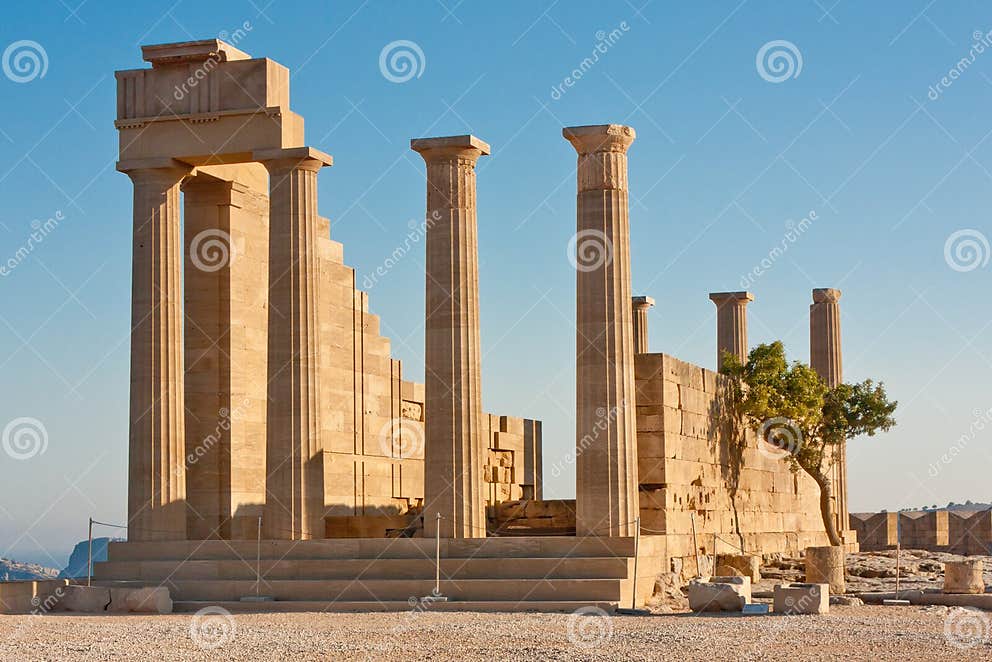 Acropolis stock image. Image of culture, clear, building - 24075379