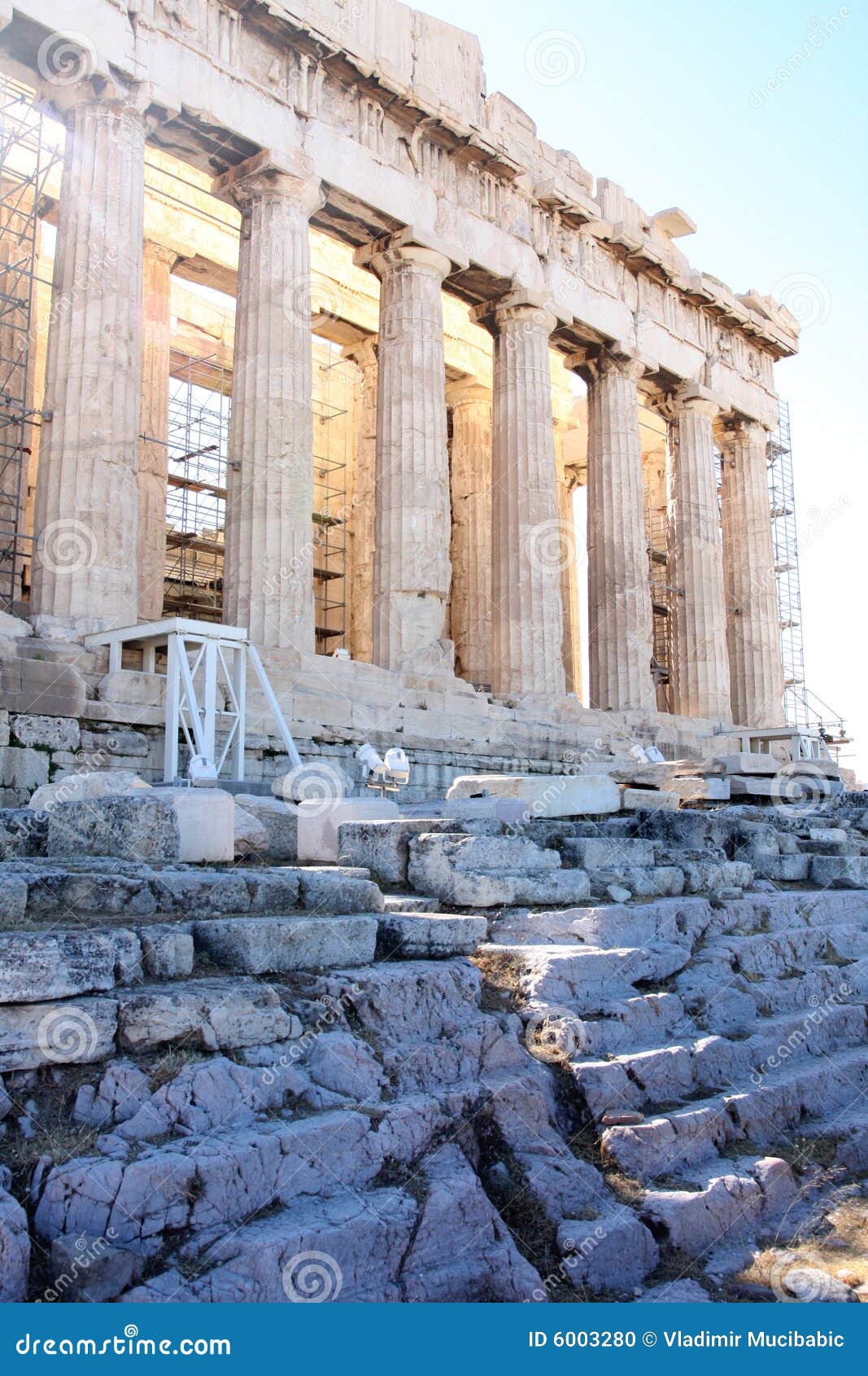 Acropolis stock photo. Image of odeon, olympic, pillar - 6003280
