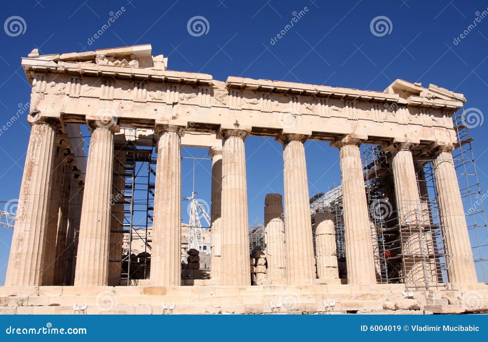 Acropolis stock image. Image of building, column, athena - 6004019