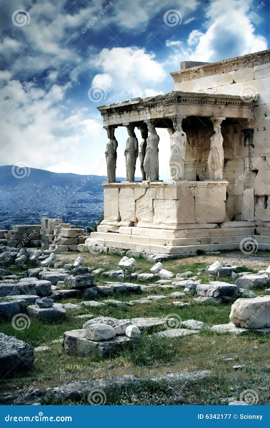 Acropolis stock image. Image of greek, classical, architecture - 6342177