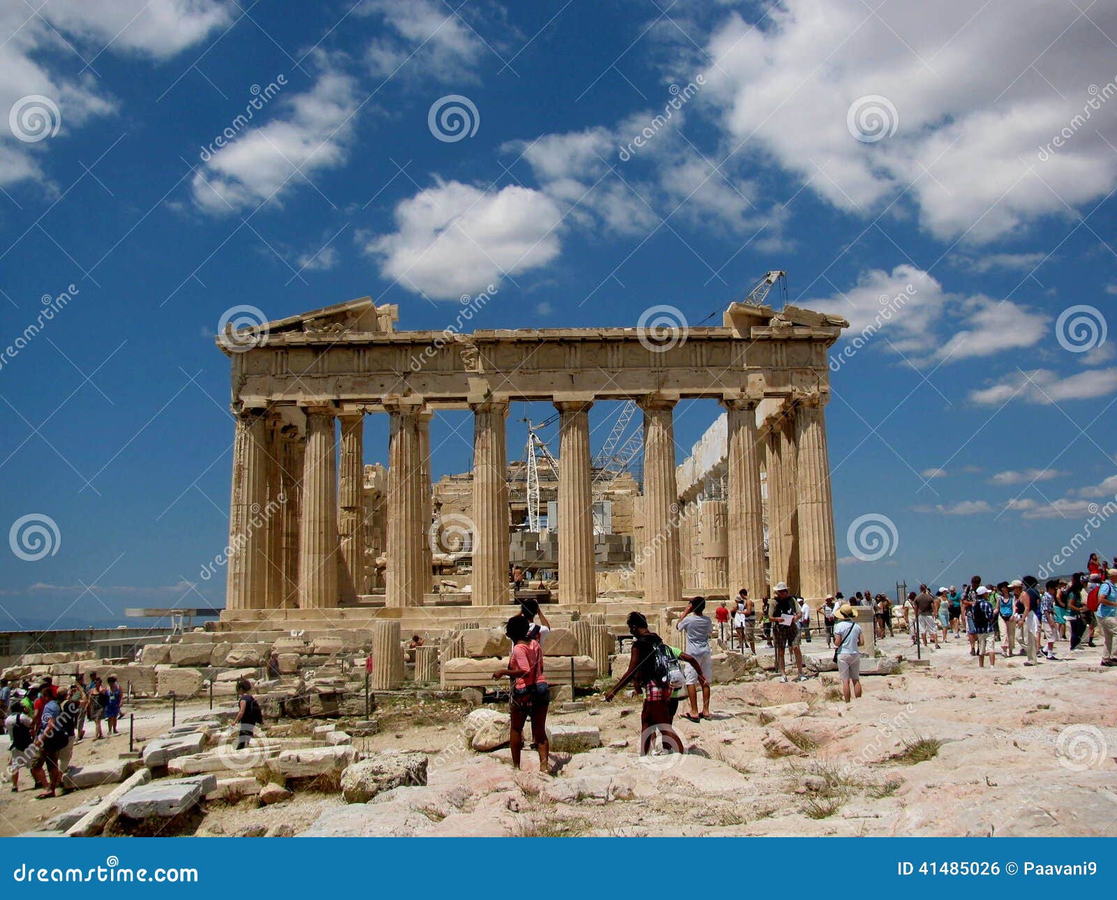 Acropolis editorial photo. Image of paradise, pretty - 41485026