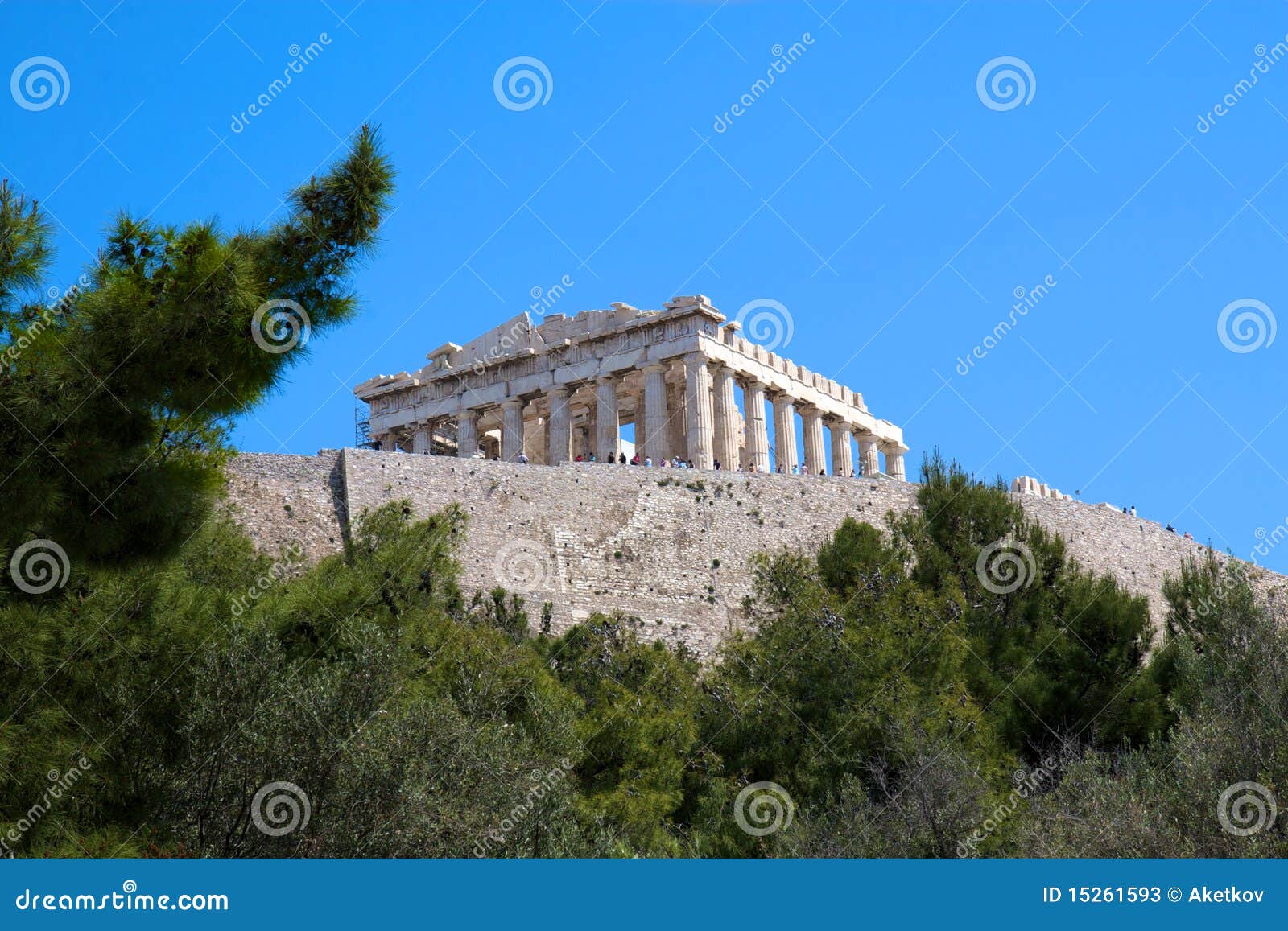Acropolis Of Athens Odeon Of Herodes Atticus Amphitheater Ruins Greece ...