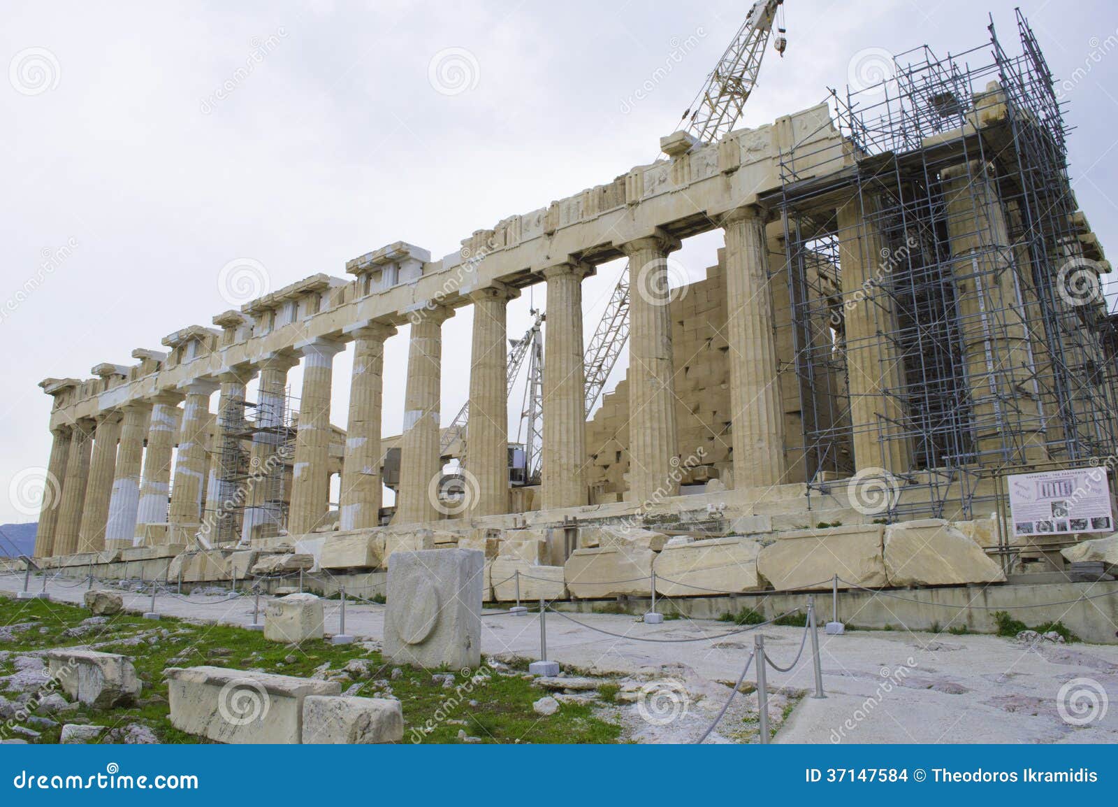 Acropolis stock photo. Image of athens, marble, building - 37147584