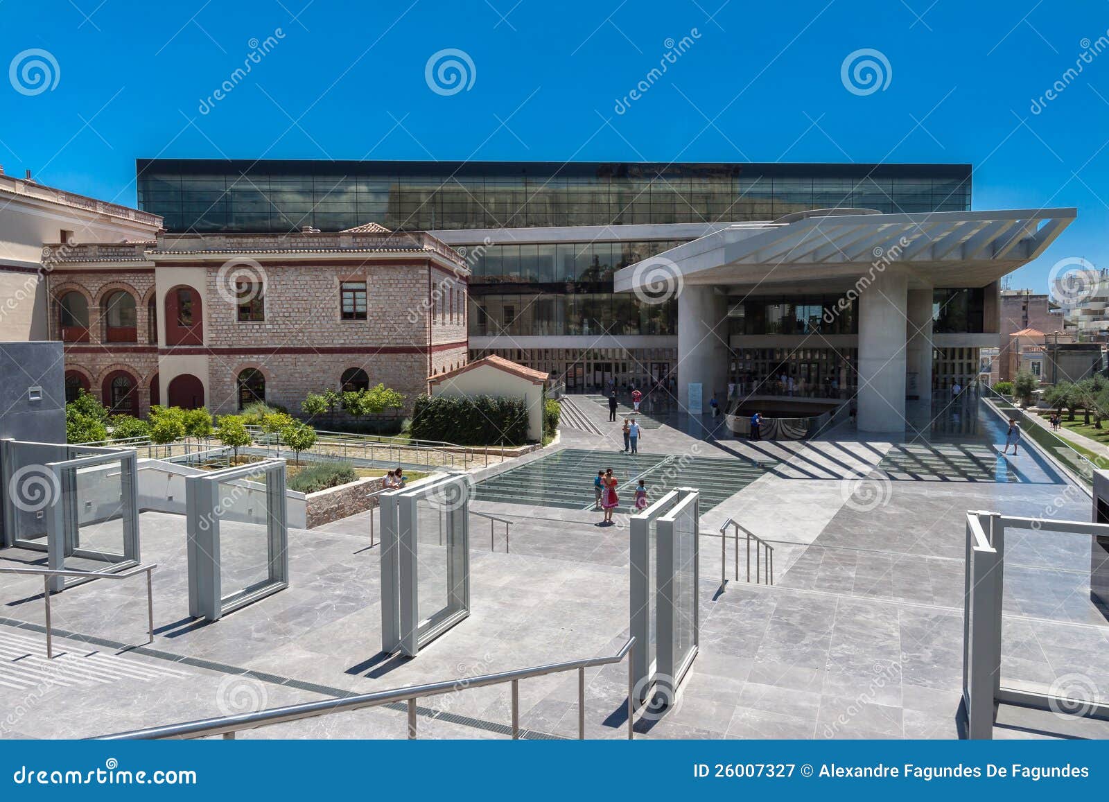 The Acropolis Museum Athens Greece Editorial Photography - Image of ...