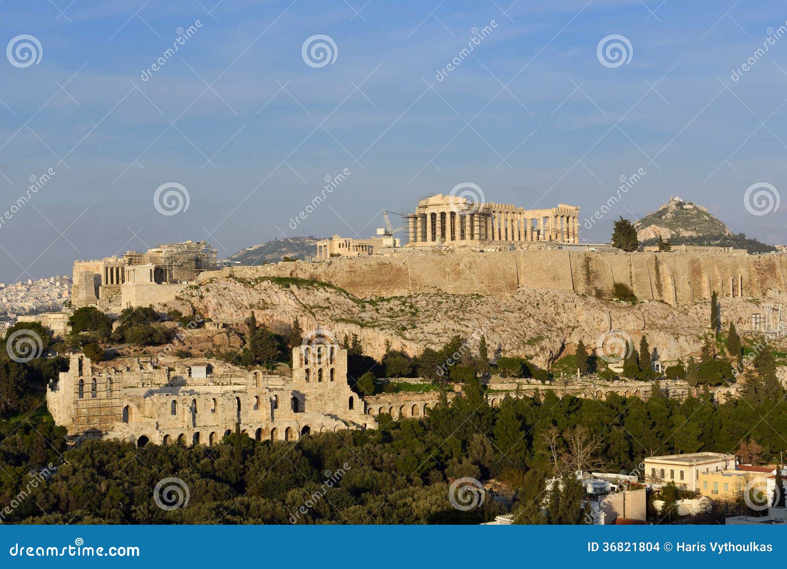 Acropolis Museum Athens Greece Stock Photo - Image of acropolis, odeon ...