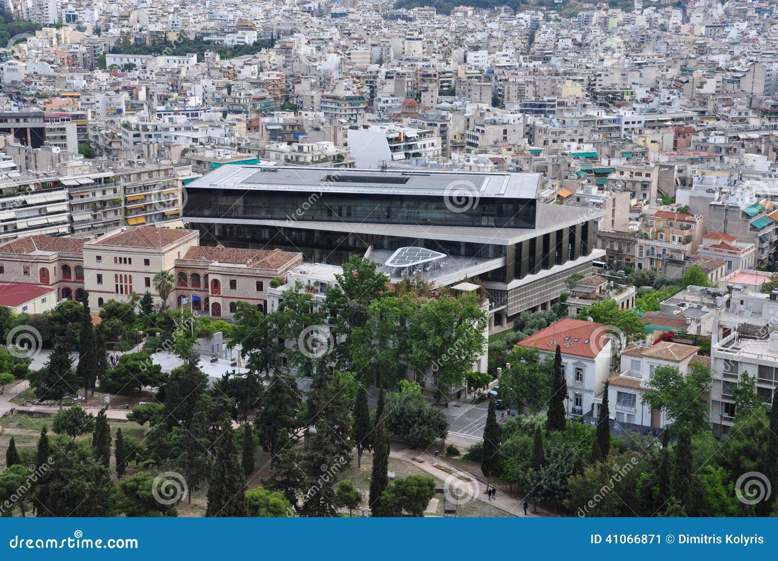 Acropolis museum editorial photo. Image of building, park - 41066871