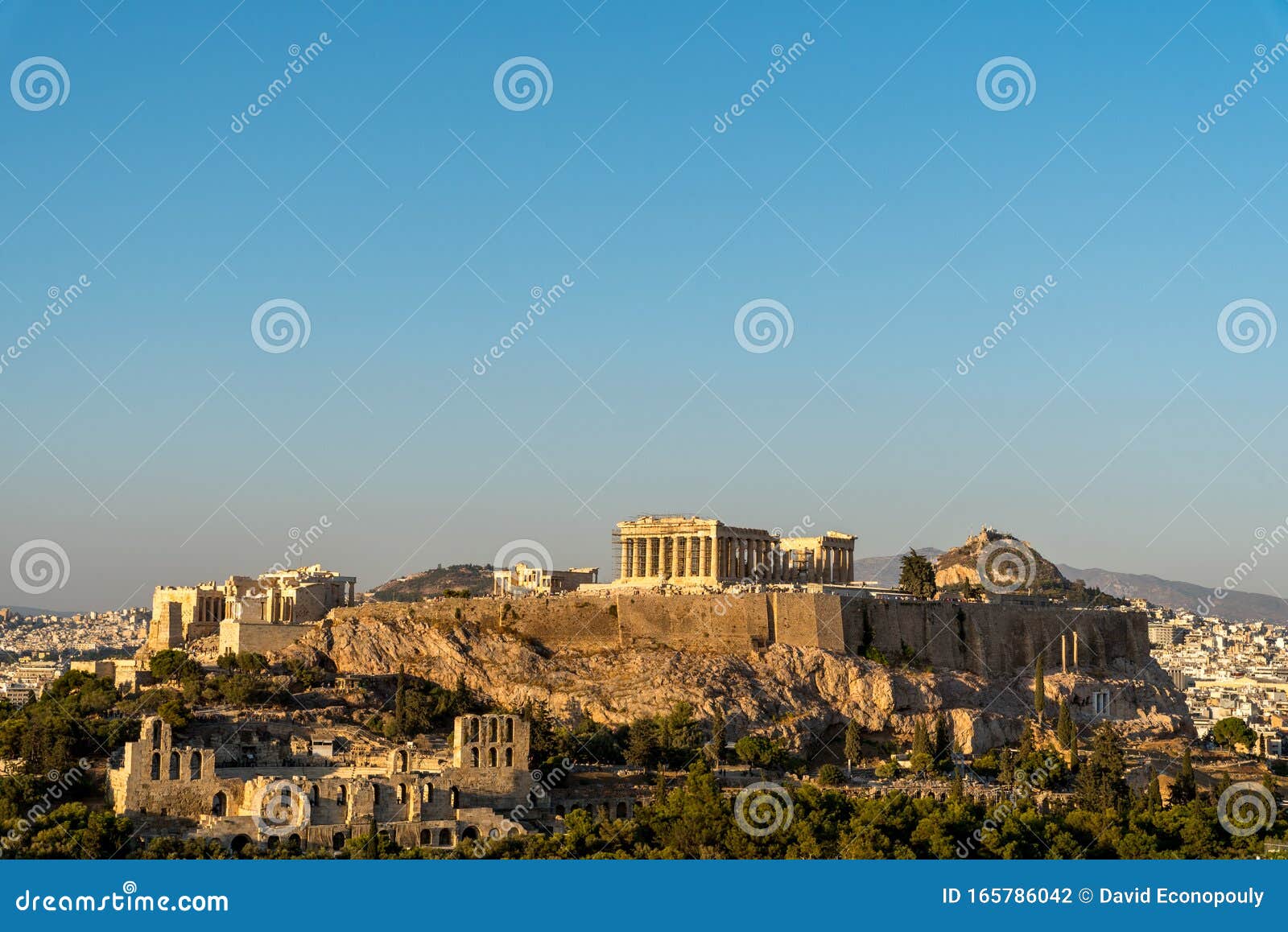 Parthenon Under Construction Royalty-Free Stock Photo | CartoonDealer ...