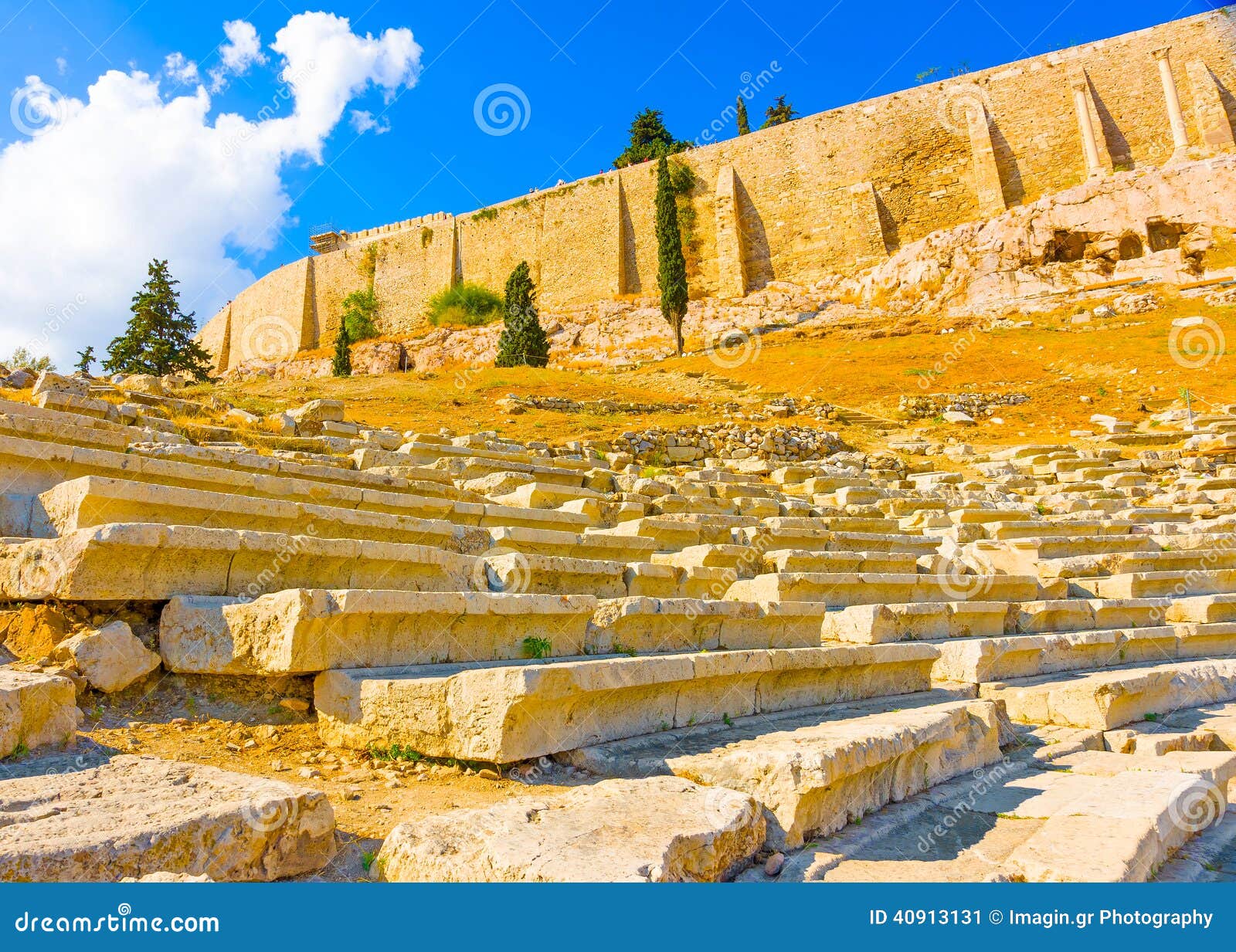 Acropolis rock stock image. Image of greece, classical - 40913131