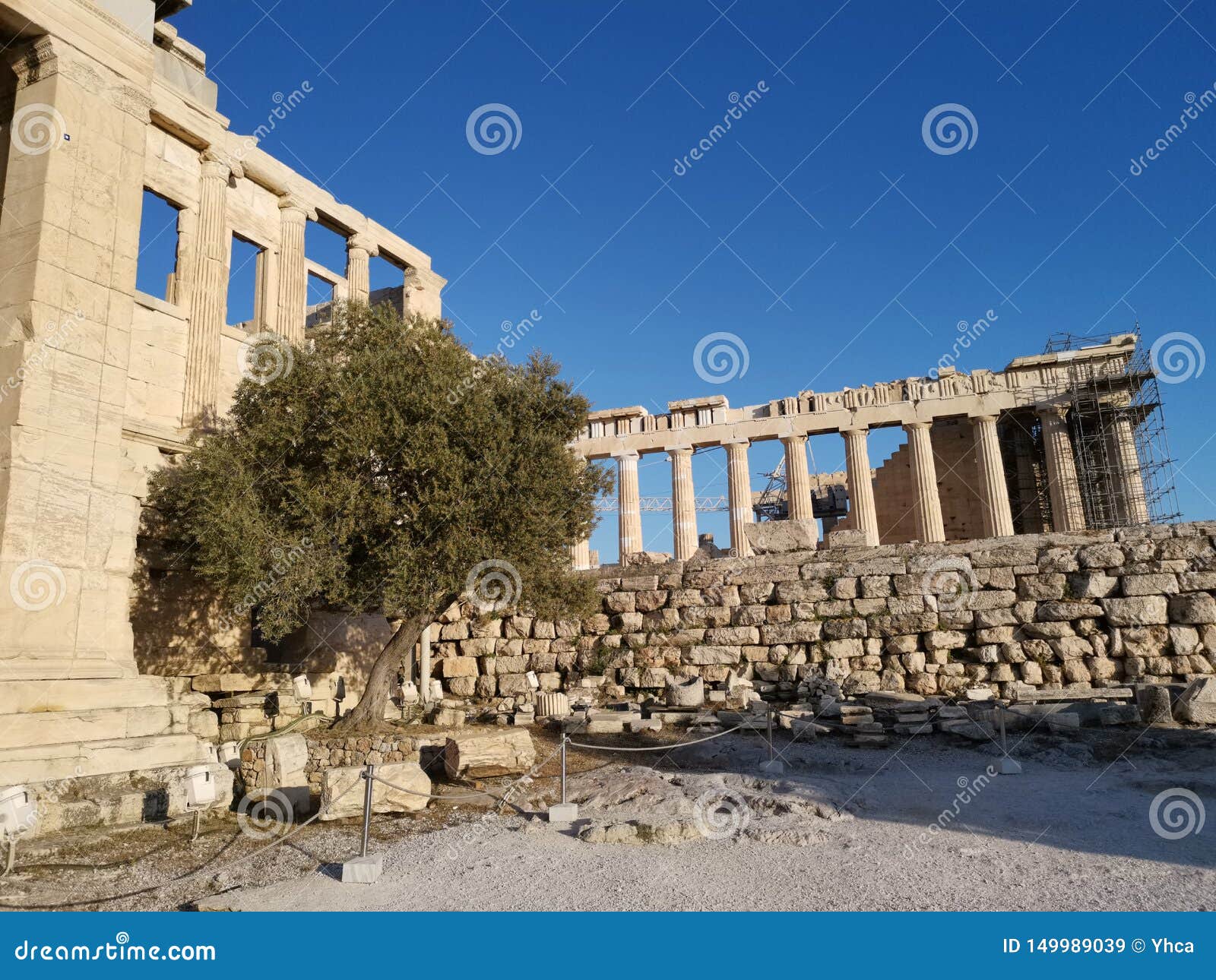 Acropolis Ruins Structure Building Architecture Construction Stock ...