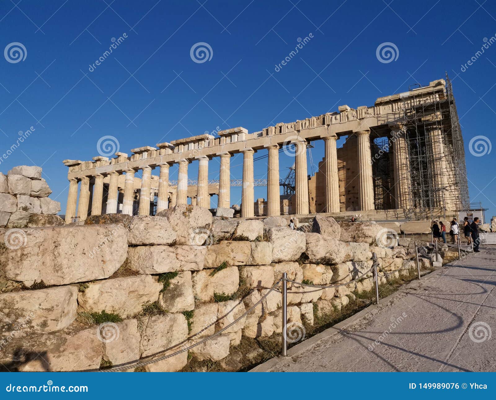Acropolis Ruins Structure Building Architecture Construction Stock ...