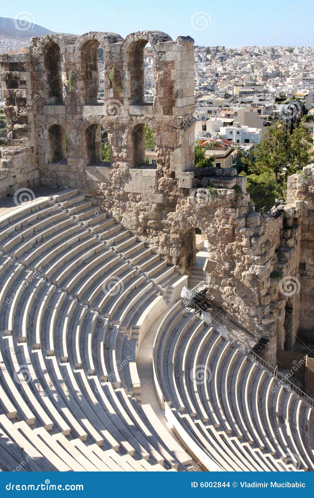 Acropolis theater stock photo. Image of parthenon, museum - 6002844