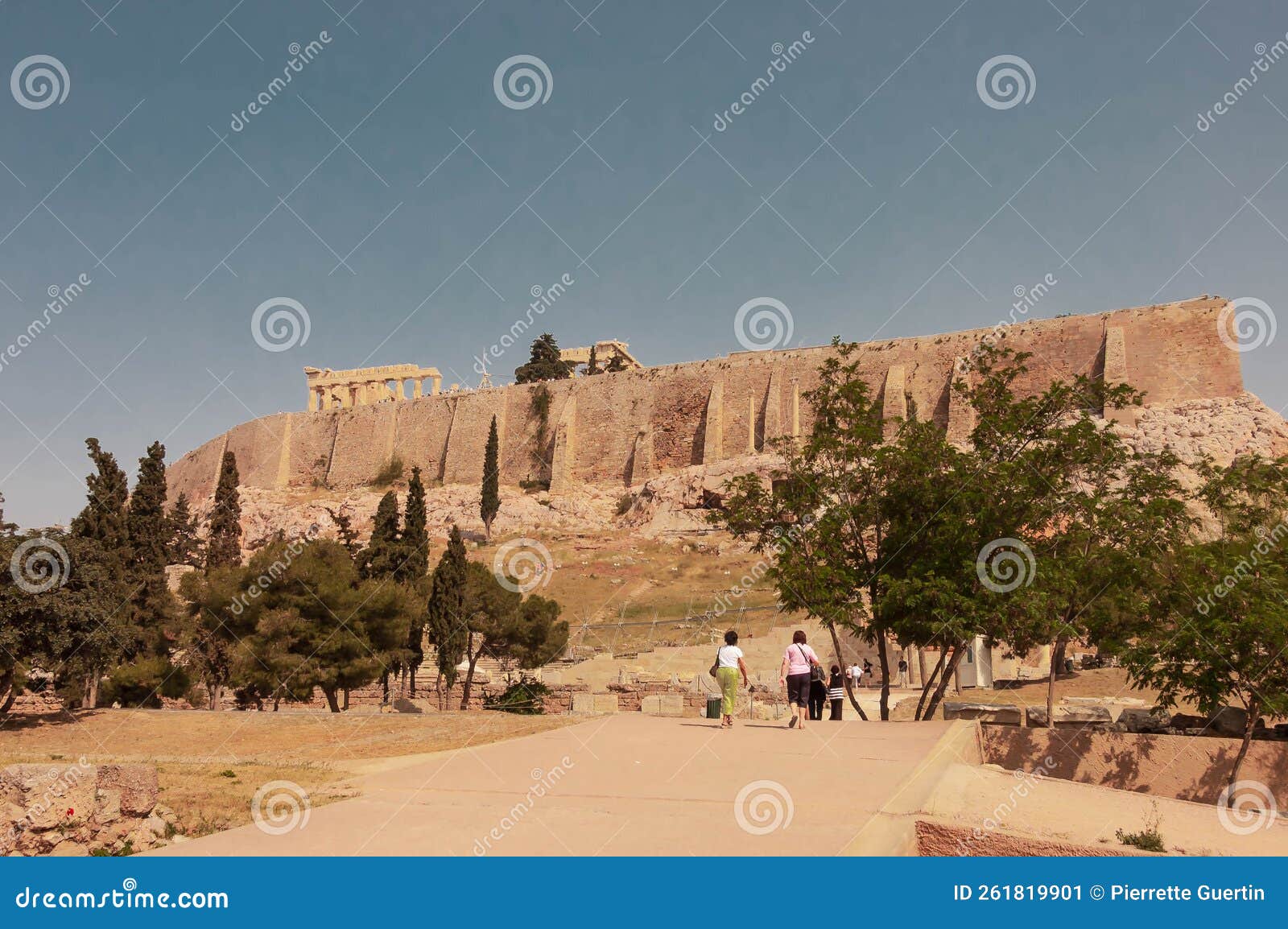 Acropolis in Athens, Greece Editorial Photo - Image of fortification ...
