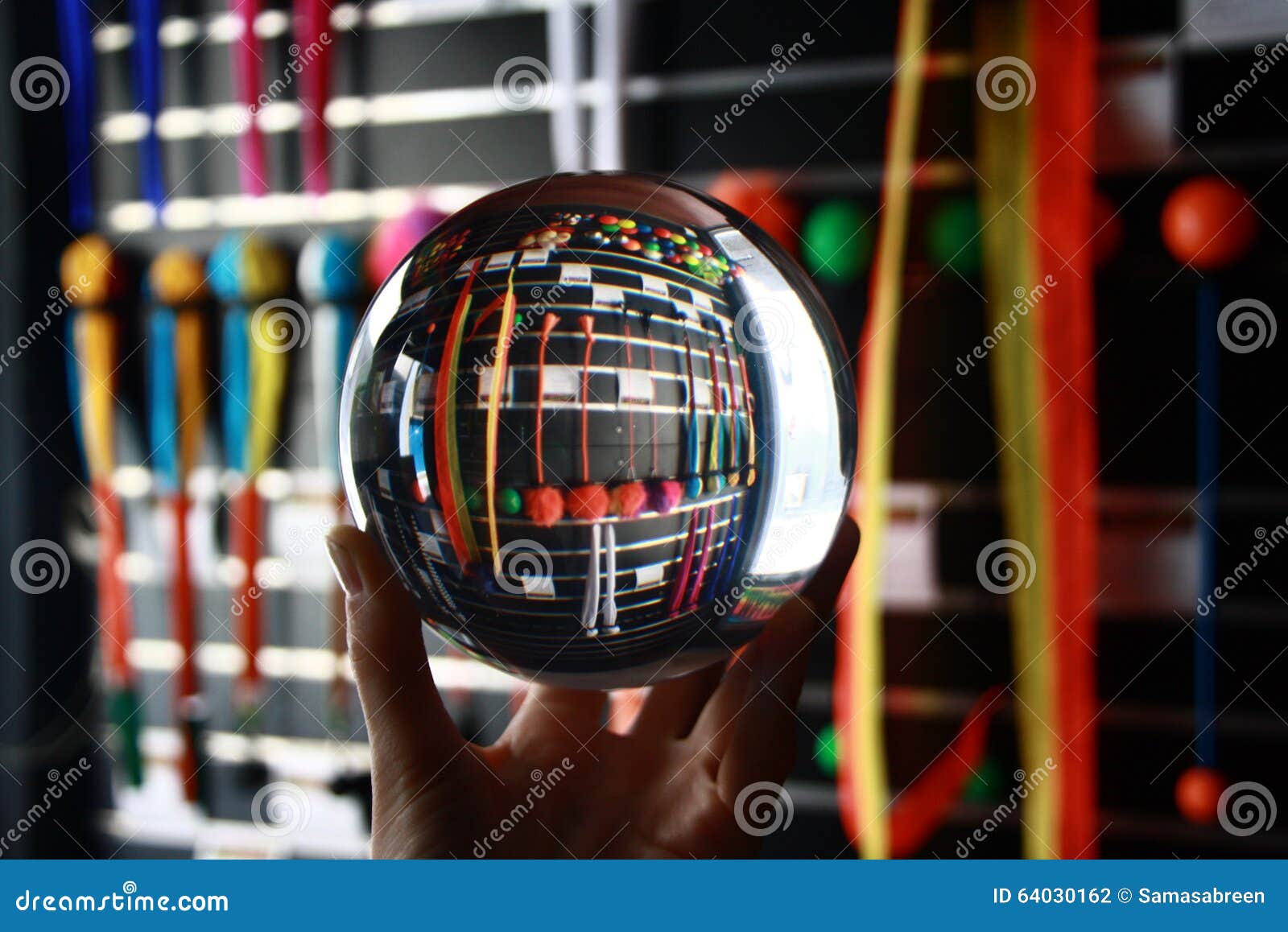 Acrylic Ball Contact Juggling Stock Photo - Image of juggling, ball ...