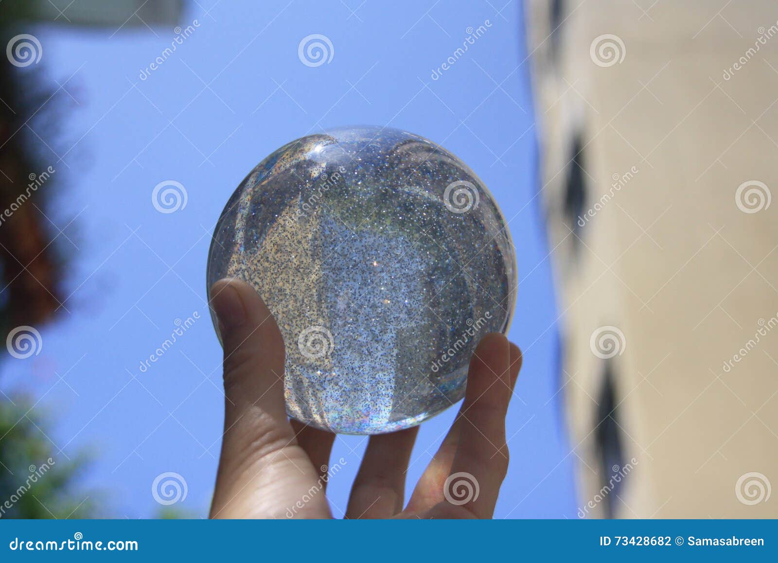 Acrylic Ball Contact Juggling Stock Photo - Image of juggling, acrilic ...