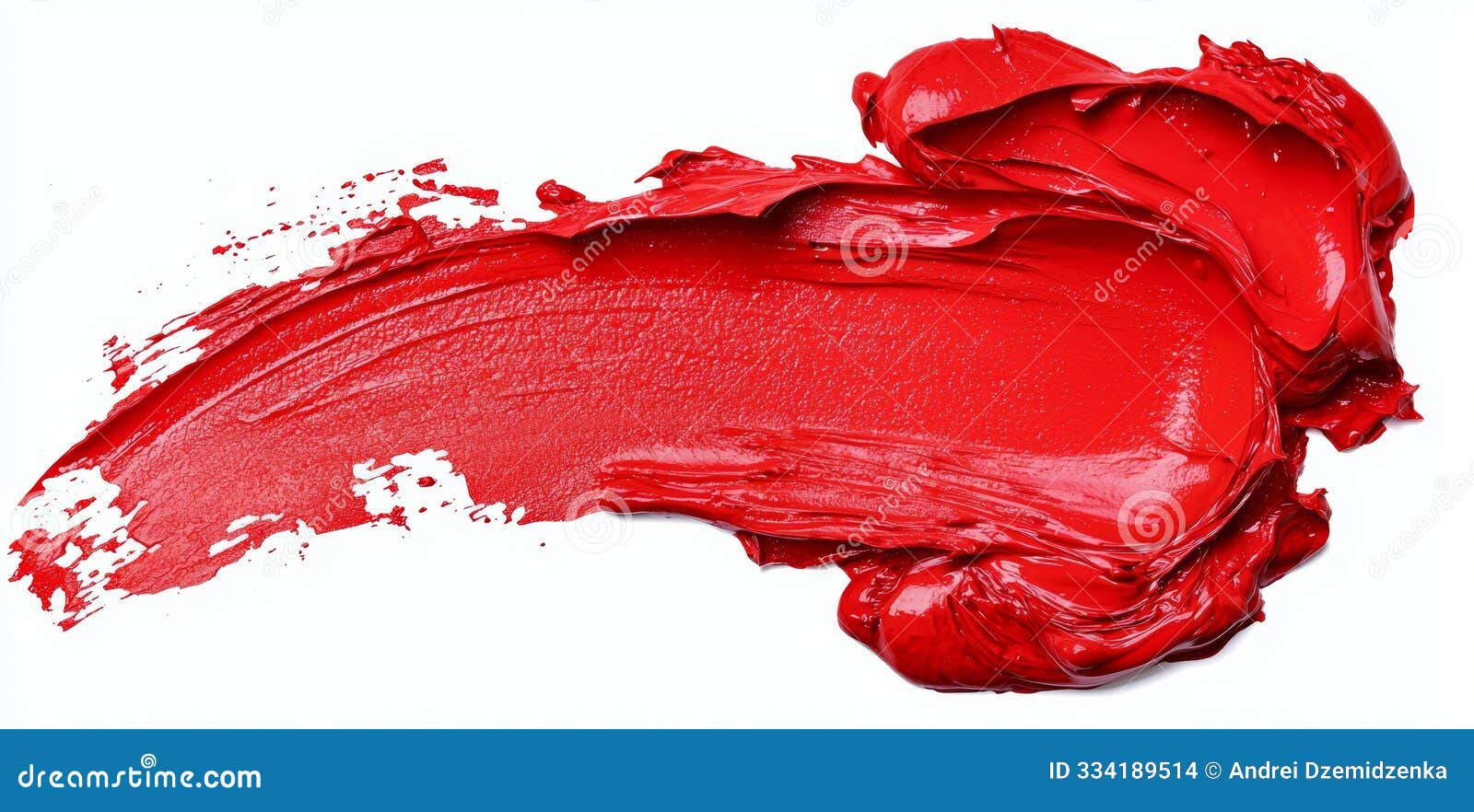 An Acrylic Banner for Your Design Featuring Red Glossy Paint Texture ...