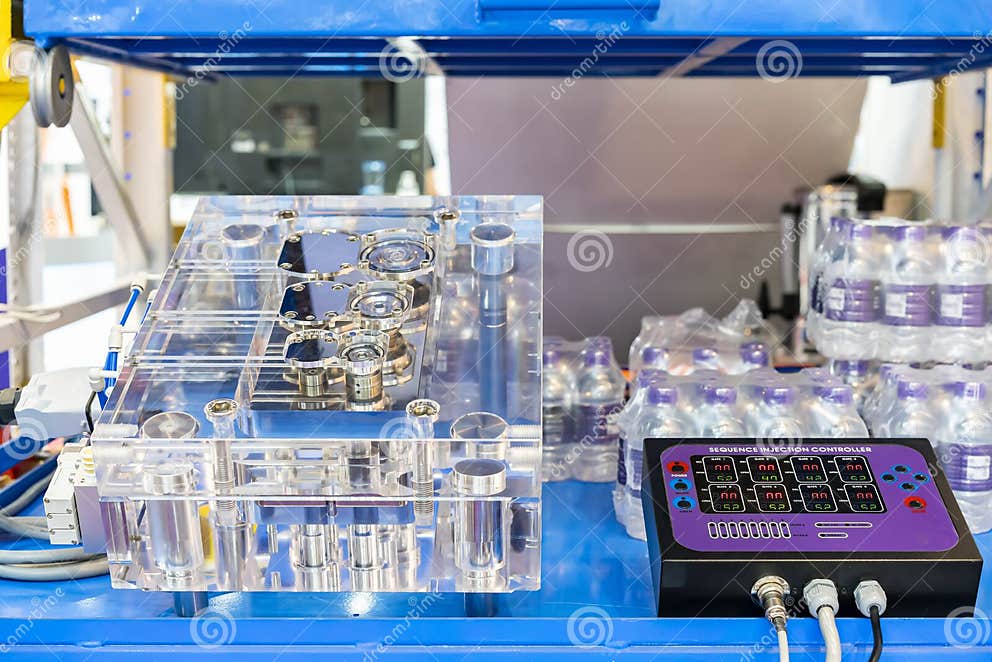 Acrylic or Clear Plastic Mold with Sequence Injection Controller Box ...