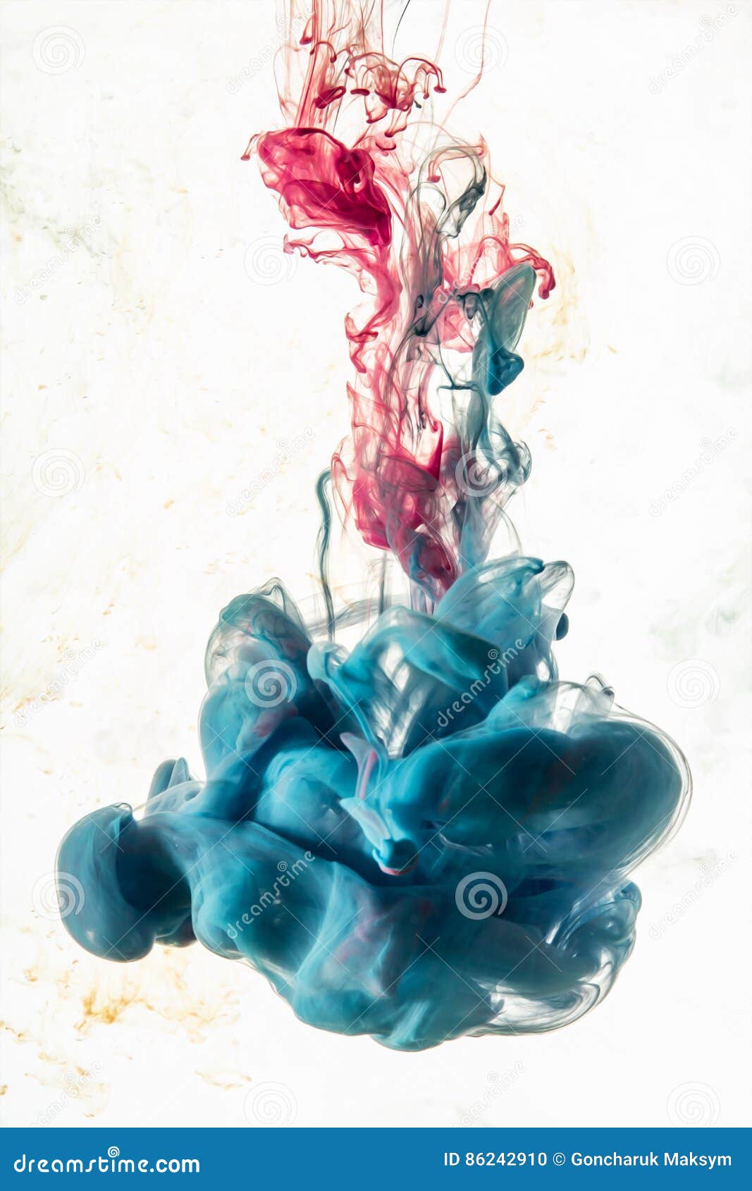 Inks in Water. Abstract Background Stock Photo - Image of abstract ...