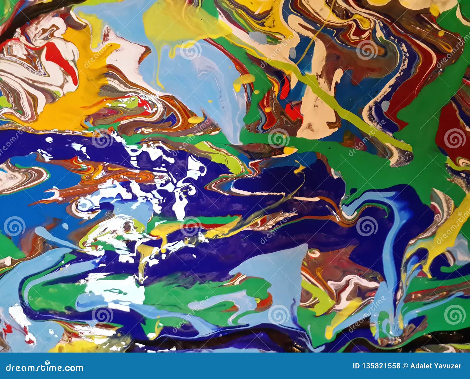 Acrylic design texture stock illustration. Illustration of paintings ...