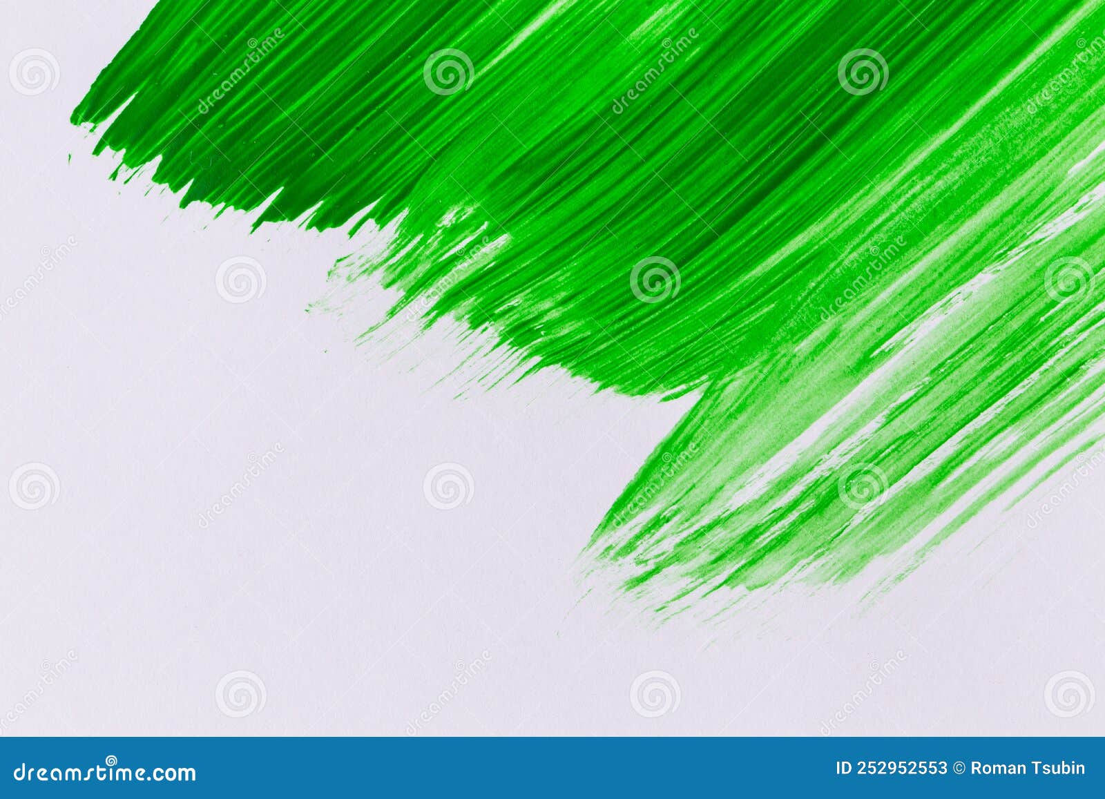 Acrylic Green Paint Texture Background Stock Image - Image of abstract ...
