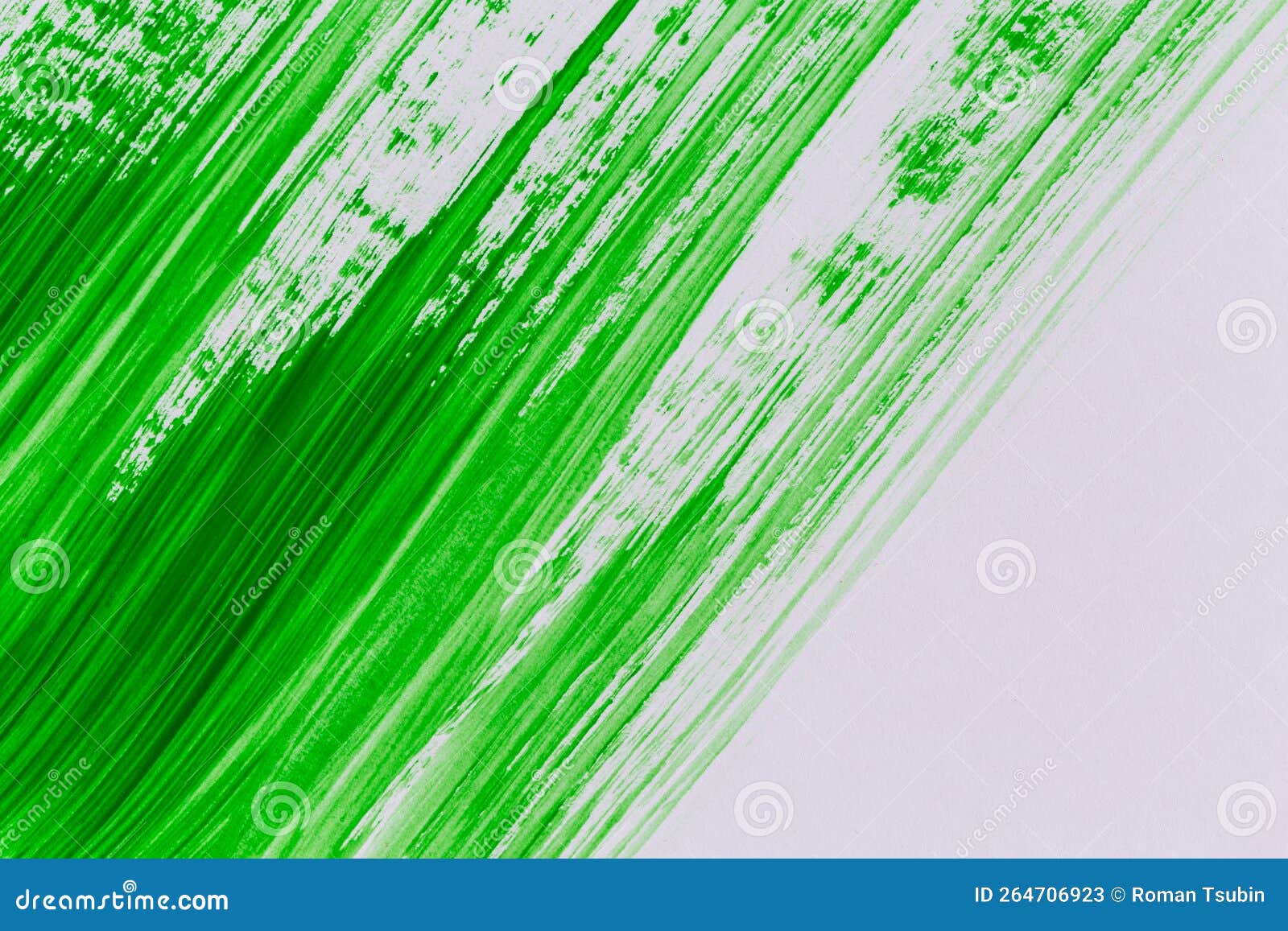 Acrylic Green Paint Texture Background Stock Image - Image of canvas ...