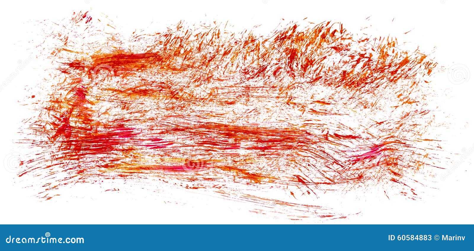 Acrylic Hand Drawn Red Abstract Splash Stains Stock Illustration ...