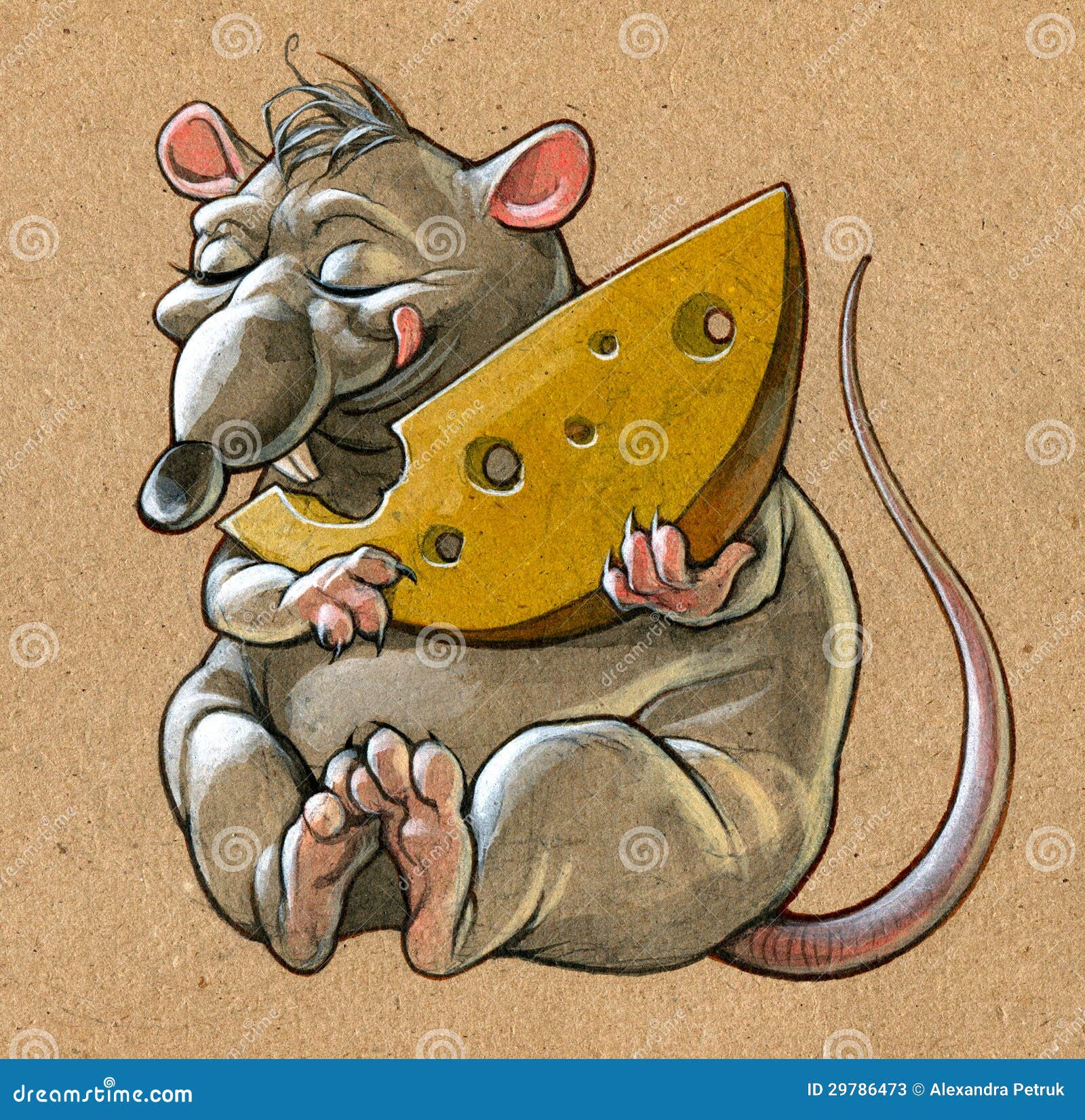 Ratty stock illustration. Illustration of happiness, cheerful - 29786473