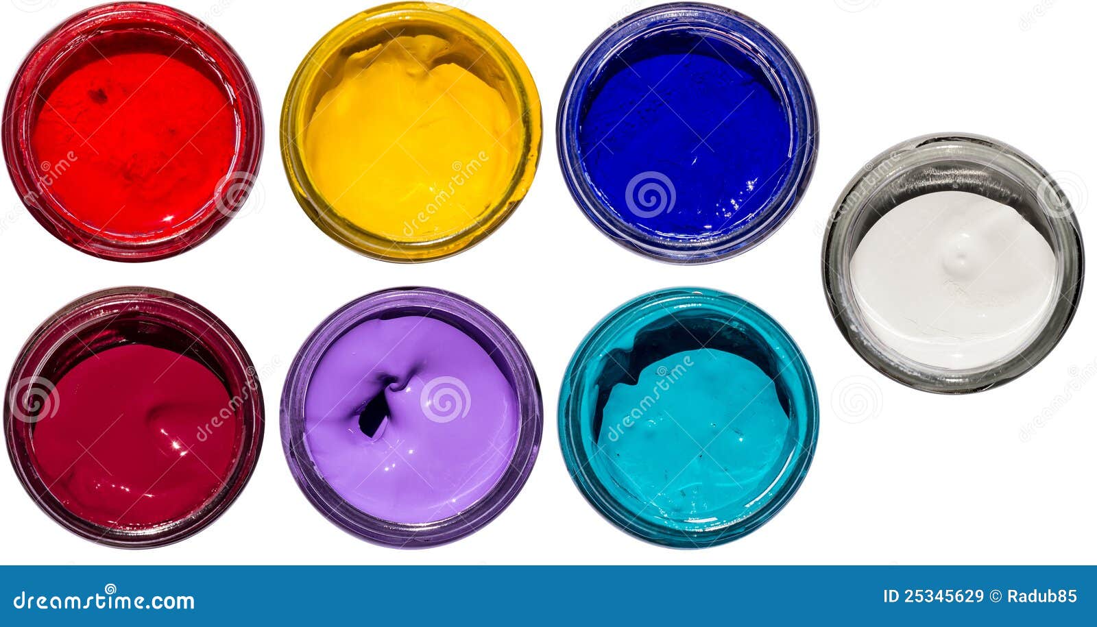 Acrylic Paint stock image. Image of closeup, color, brilliant - 25345629