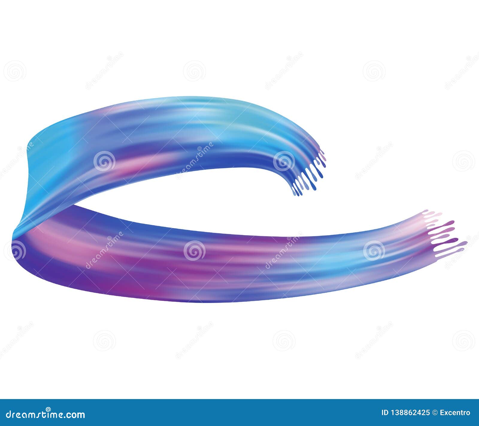 Acrylic paint stock vector. Illustration of drawn, liquid - 138862425