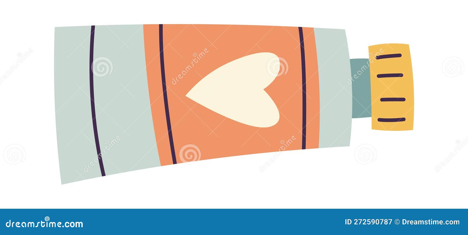 Acrylic paint in bottle stock vector. Illustration of painting - 272590787