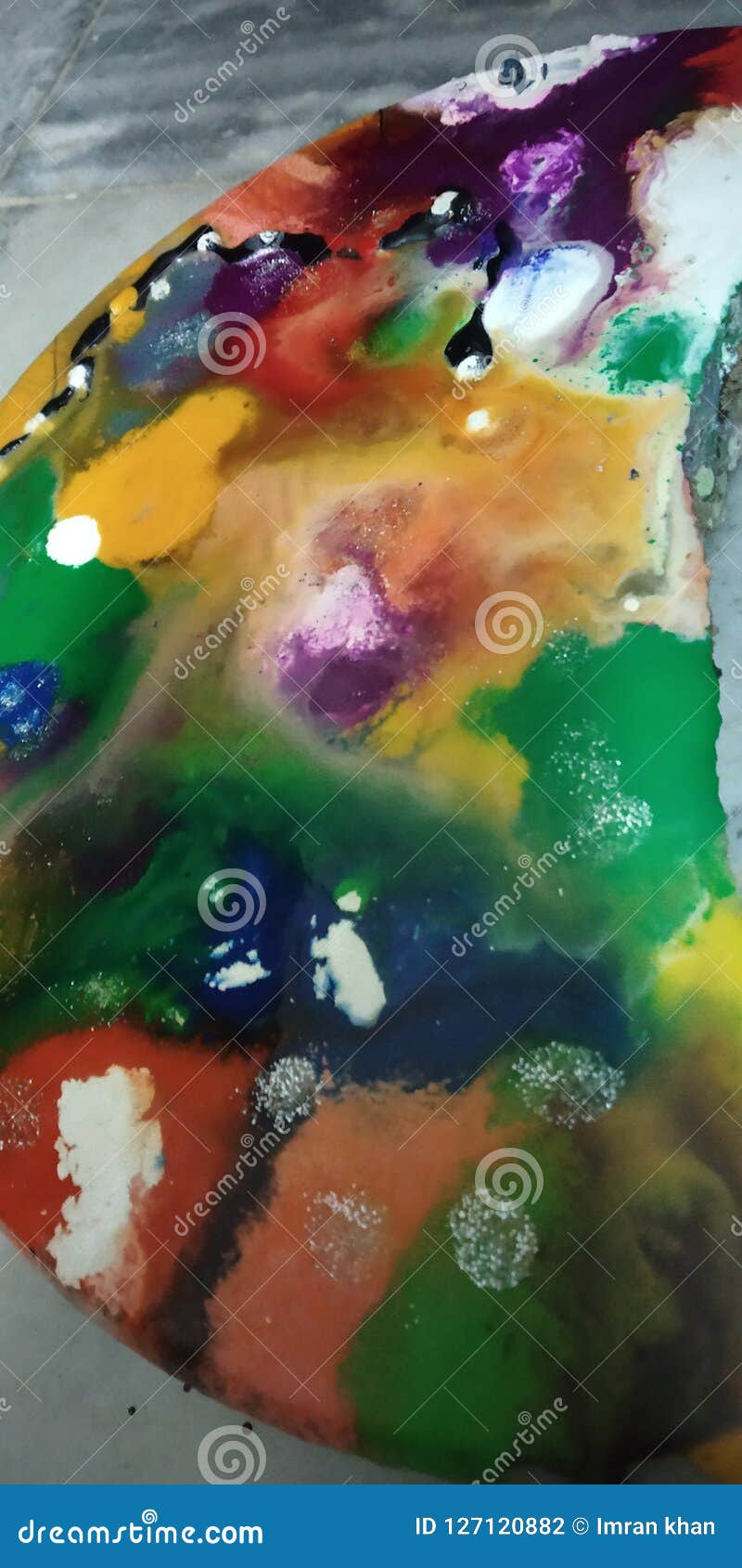 Acrylic paint design stock photo. Image of patterns - 127120882