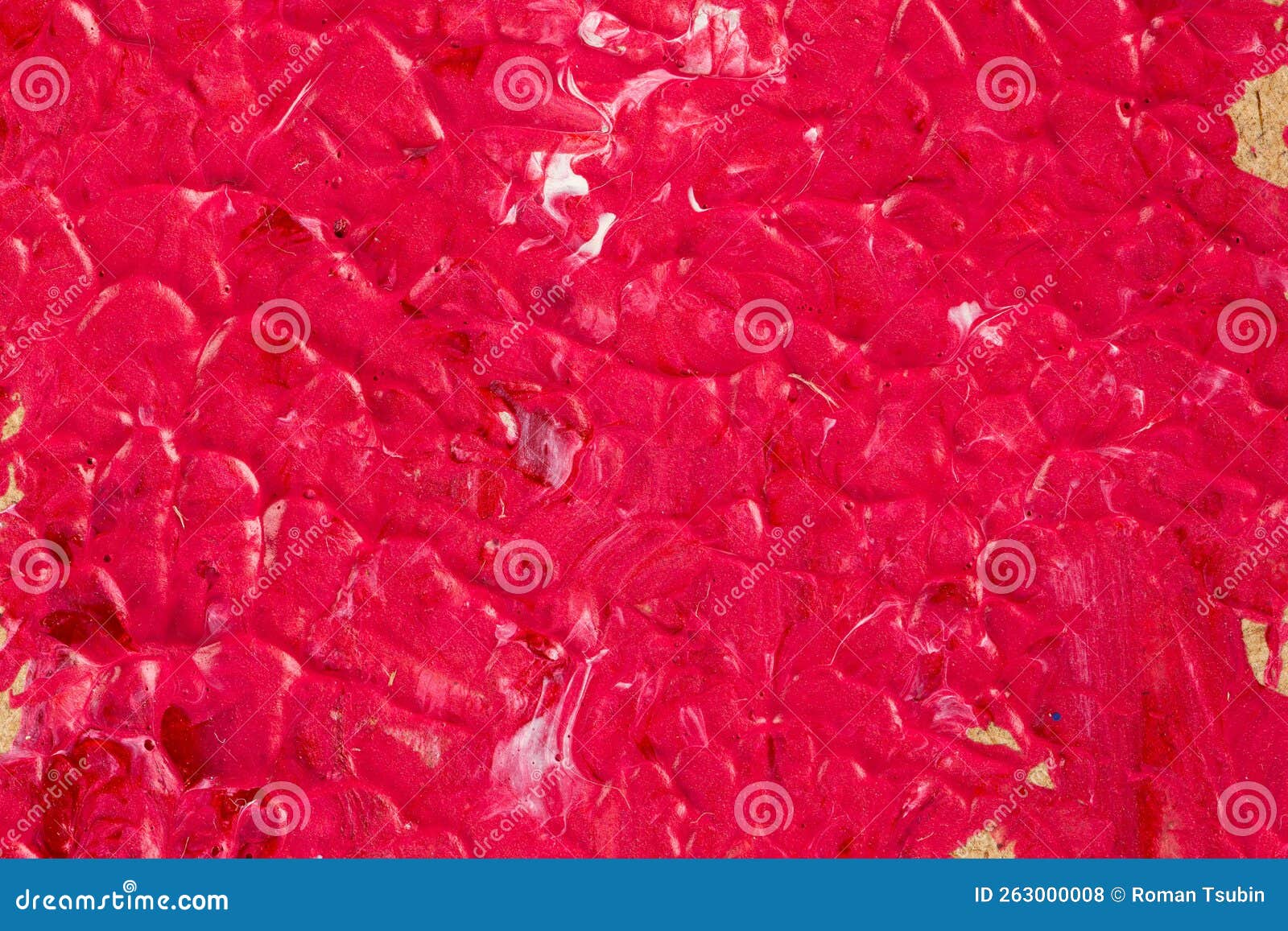 Acrylic Pink Paint Texture Background on Cardboard Stock Photo - Image ...