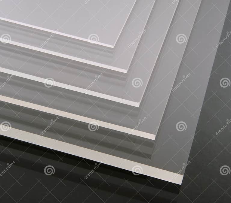 Acrylic plates stock photo. Image of package, industry - 12293138
