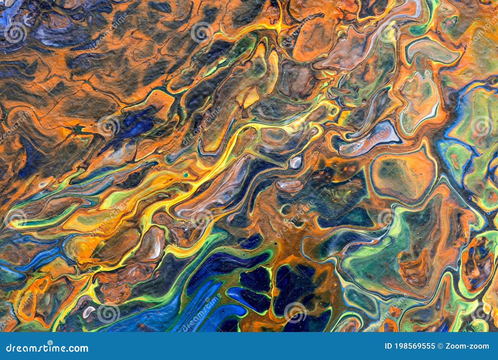 Acrylic Pouring - Hand Drawn Texture Stock Image - Image of chaos ...