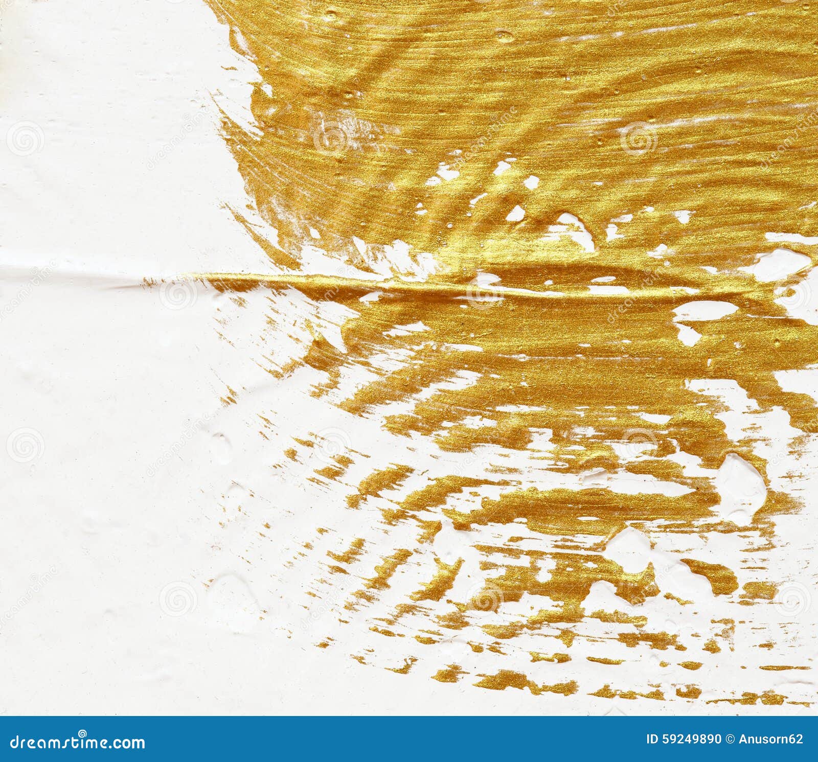 Acrylic Textured Gold Paint Abstract Stock Photo - Image of abstract ...