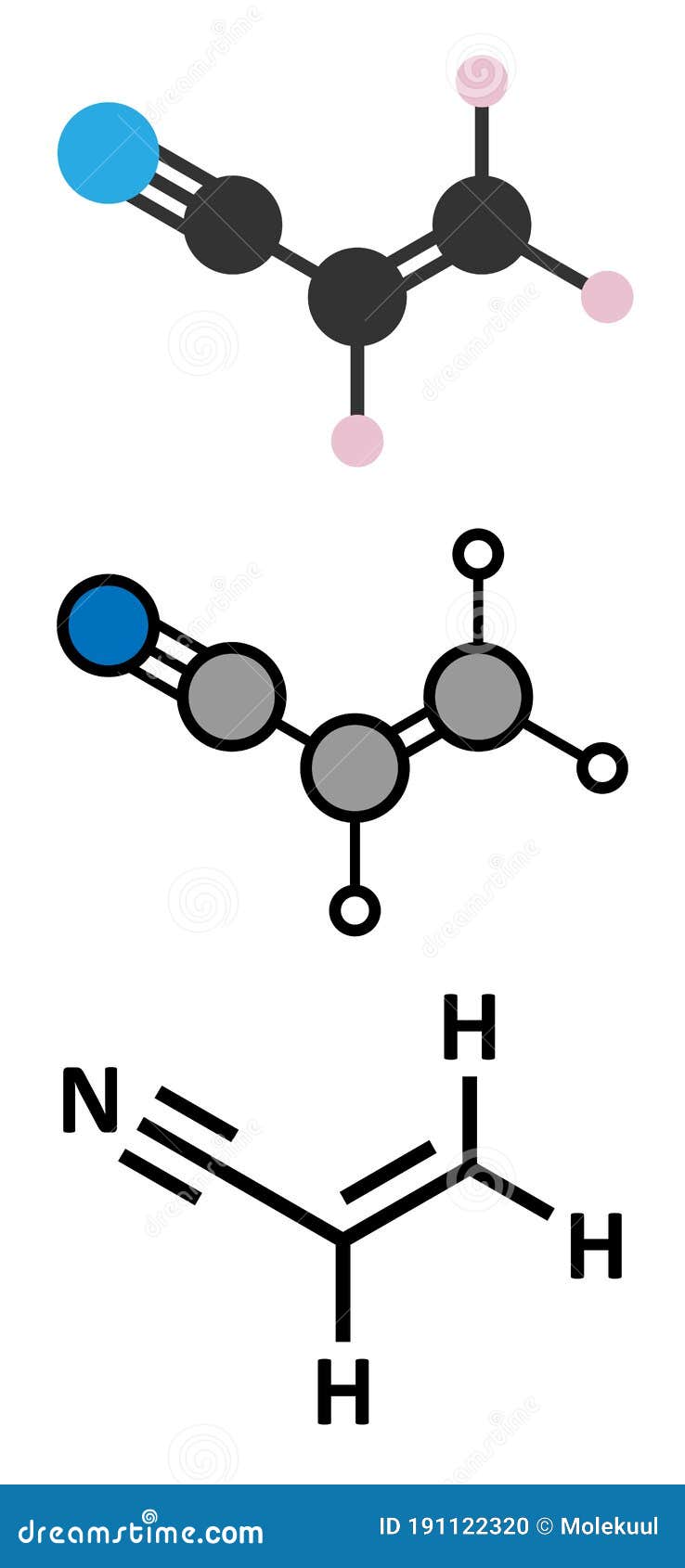 Polyacrylonitrile PAN Polymer, Chemical Structure. Also Used In ...