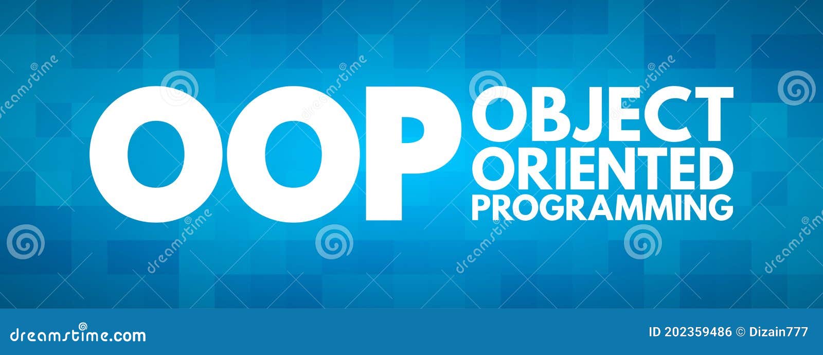 Acrónimo De Programación Orientada a Objetos Oop Stock de ilustración ... Acrónimo De Programación Orientada a Objetos Oop Stock de ilustración ...