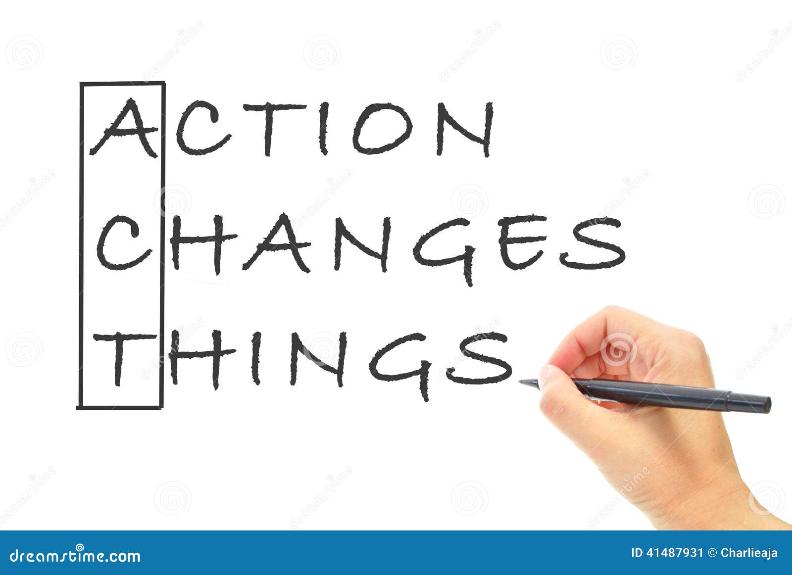 Act stock image. Image of success, inspire, handwritten - 41487931