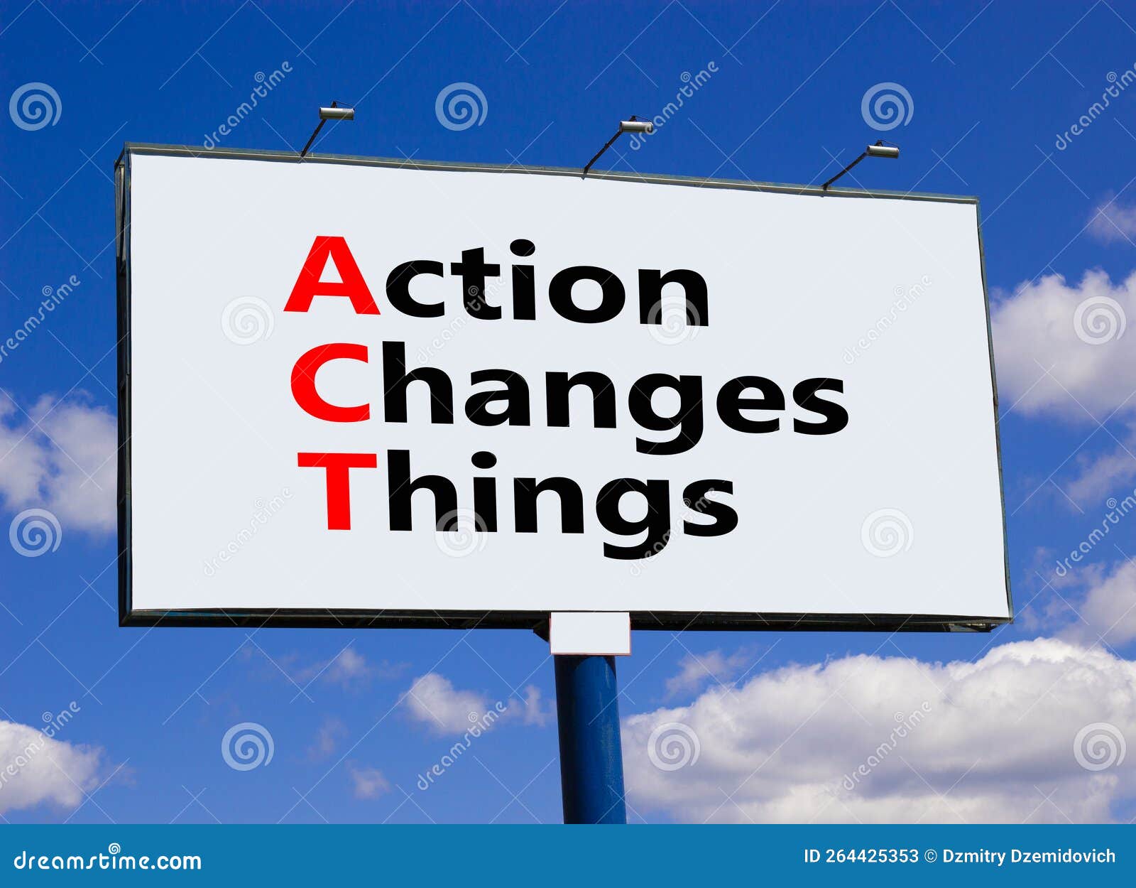 ACT Action Changes Things Symbol. Concept Words ACT Action Changes ...