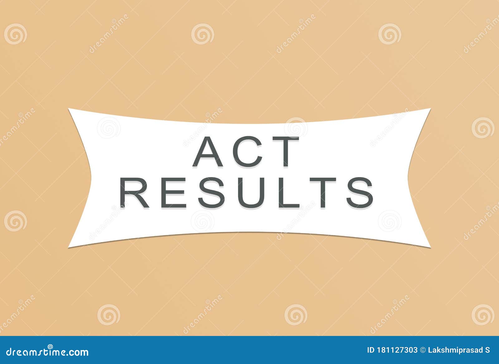 Act American College Testing Programme of American College Test Results ...