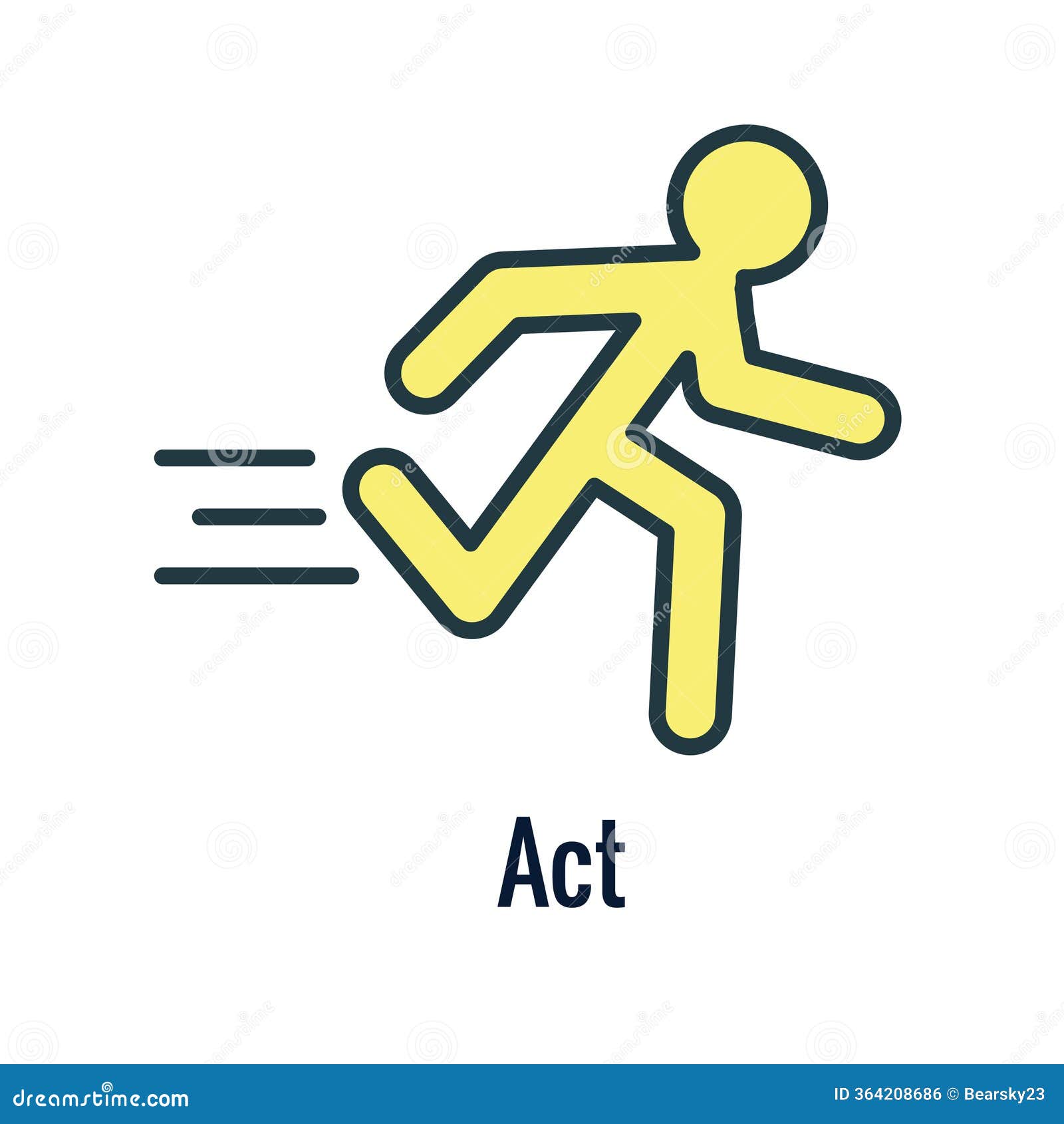 Act Concept For Plan Do Check Act Business Strategy - Continuous ...