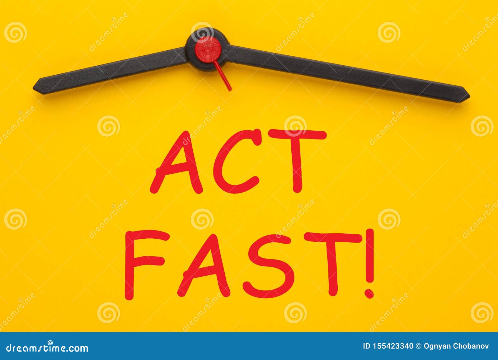Act Fast Concept stock photo. Image of acting, business - 155423340