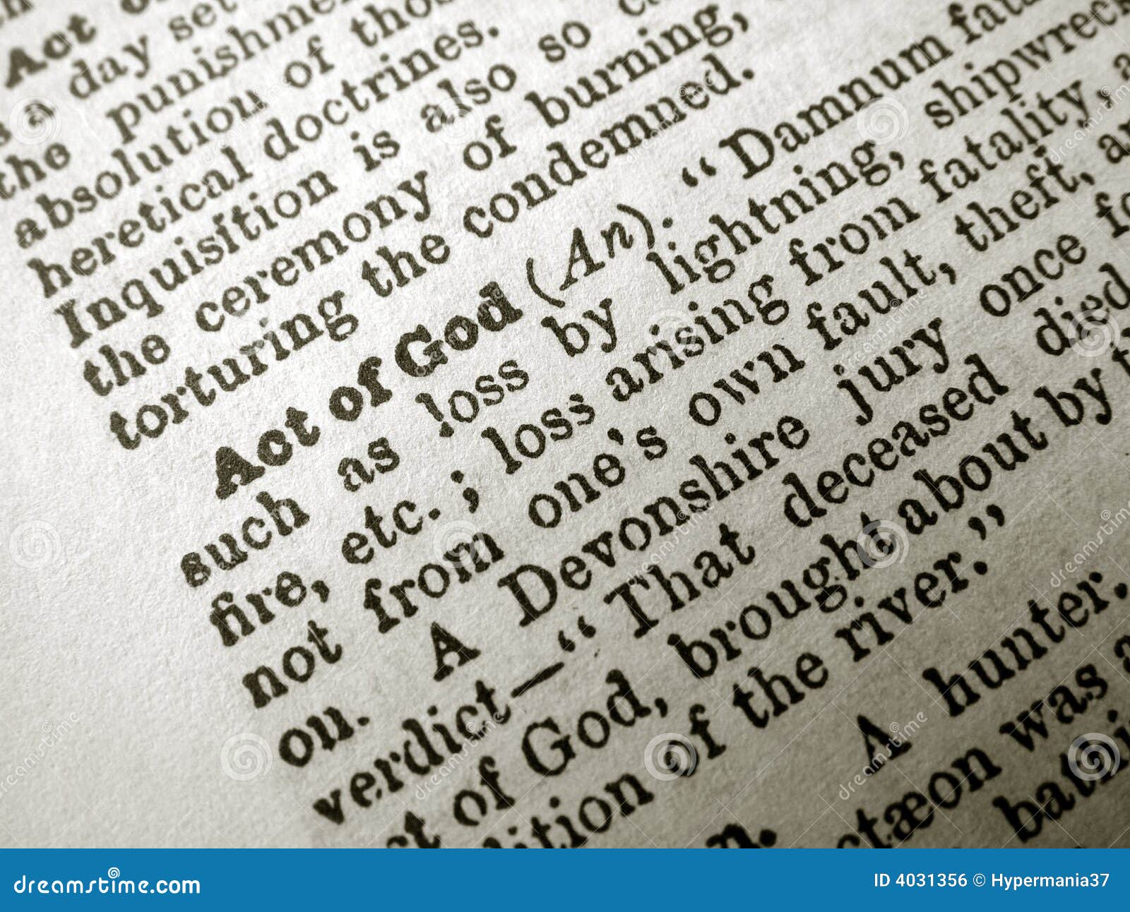 Act of god stock photo. Image of generate, macro, language - 4031356