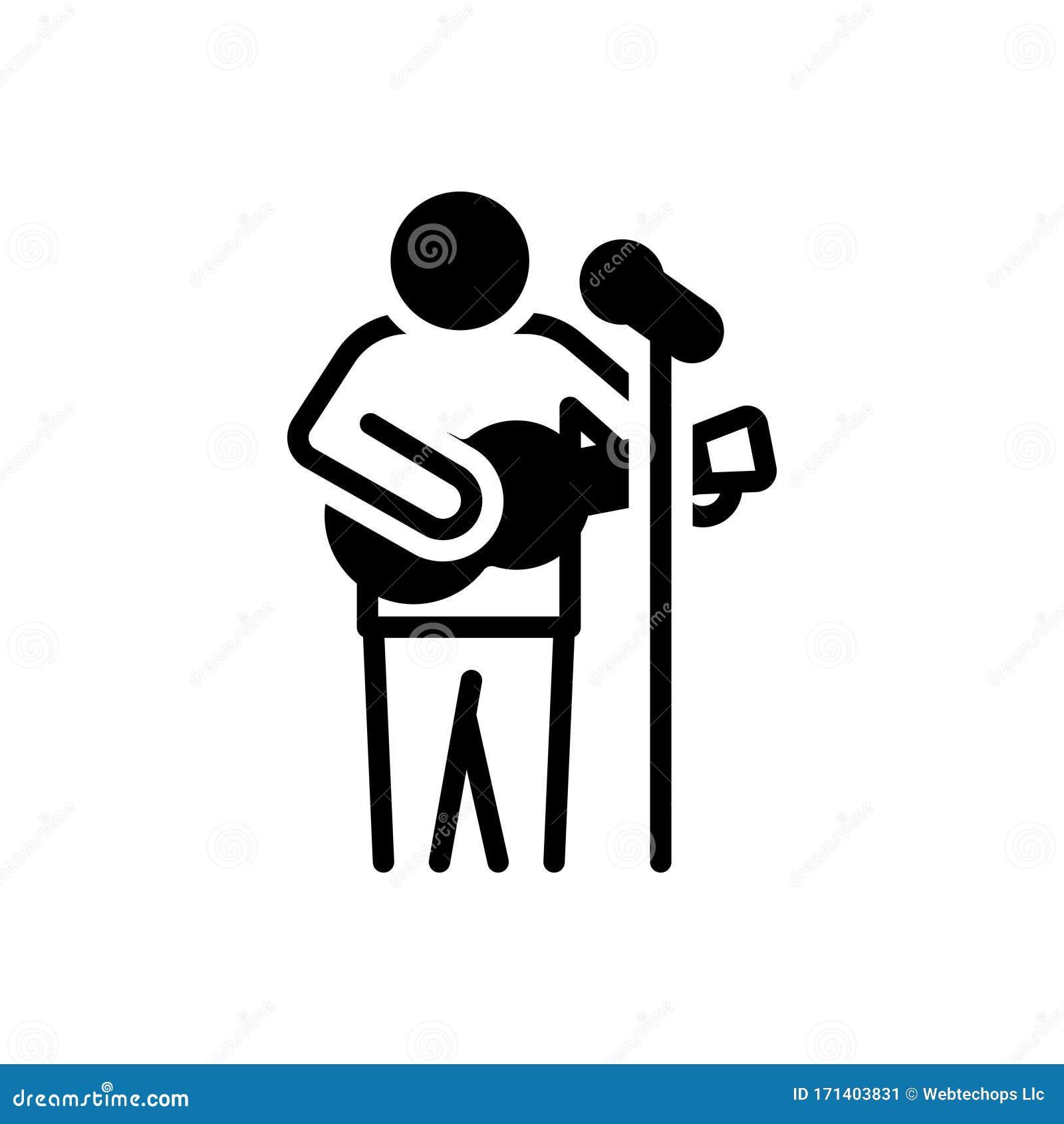 Black Solid Icon for Act, Actor and Acting Stock Vector - Illustration ...